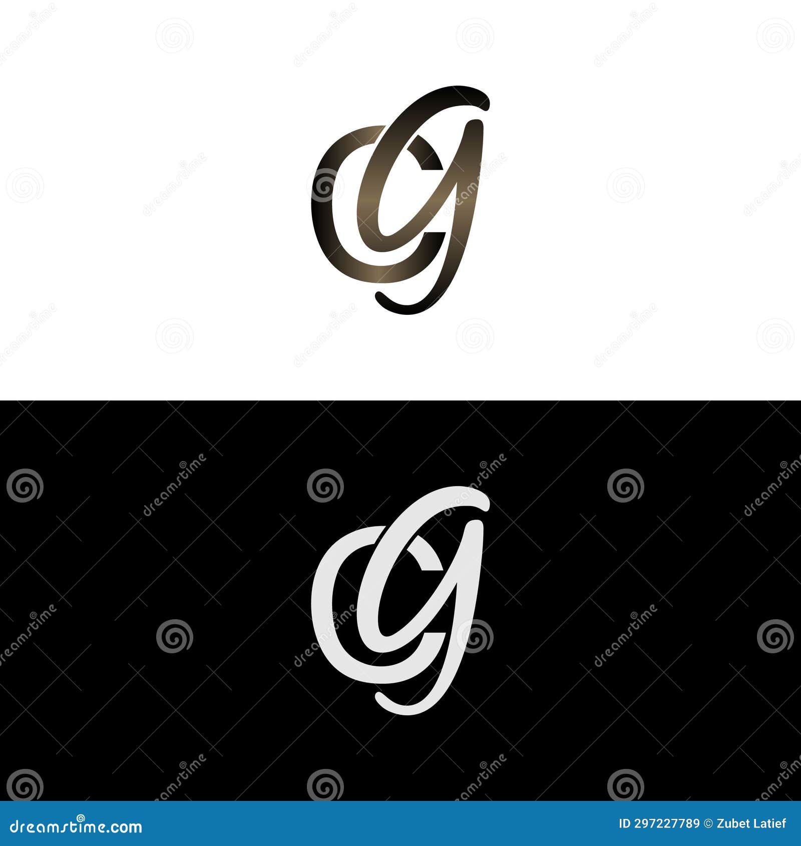 Letter CG Luxury Modern Monogram Logo Vector Design, Logo Initial ...