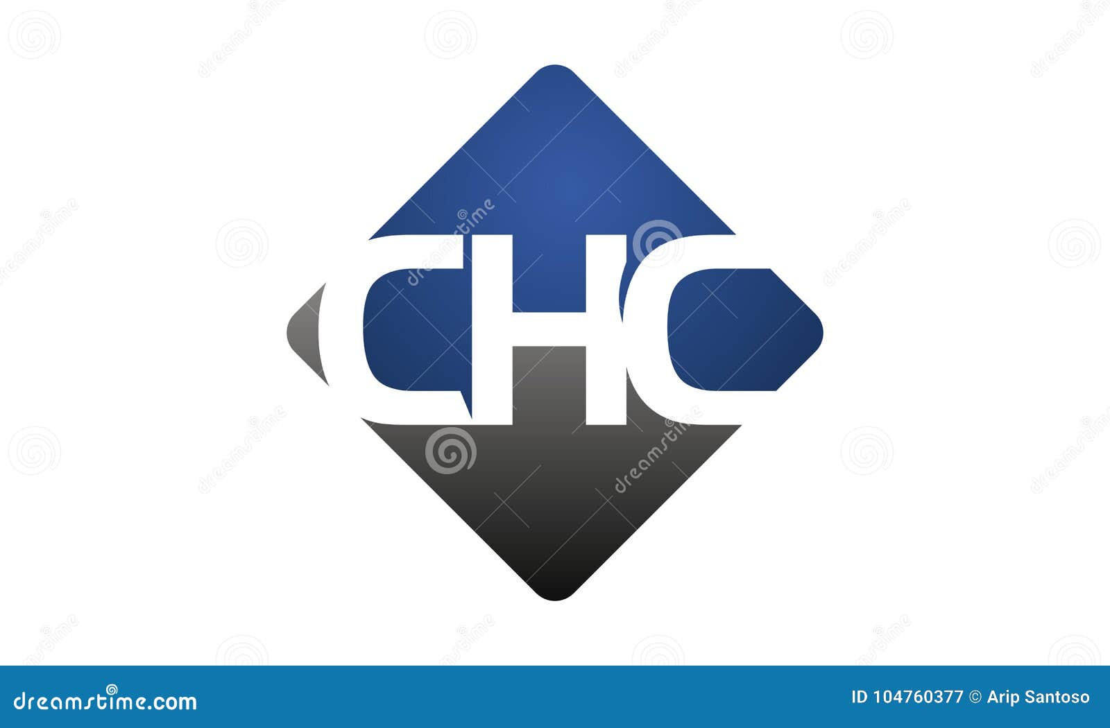 Letter CHC Modern stock vector. Illustration of business - 104760377