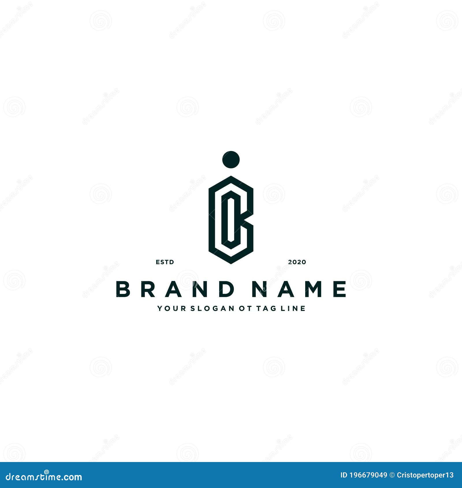 Letter CI Logo Design Vector Stock Vector - Illustration of elegant ...