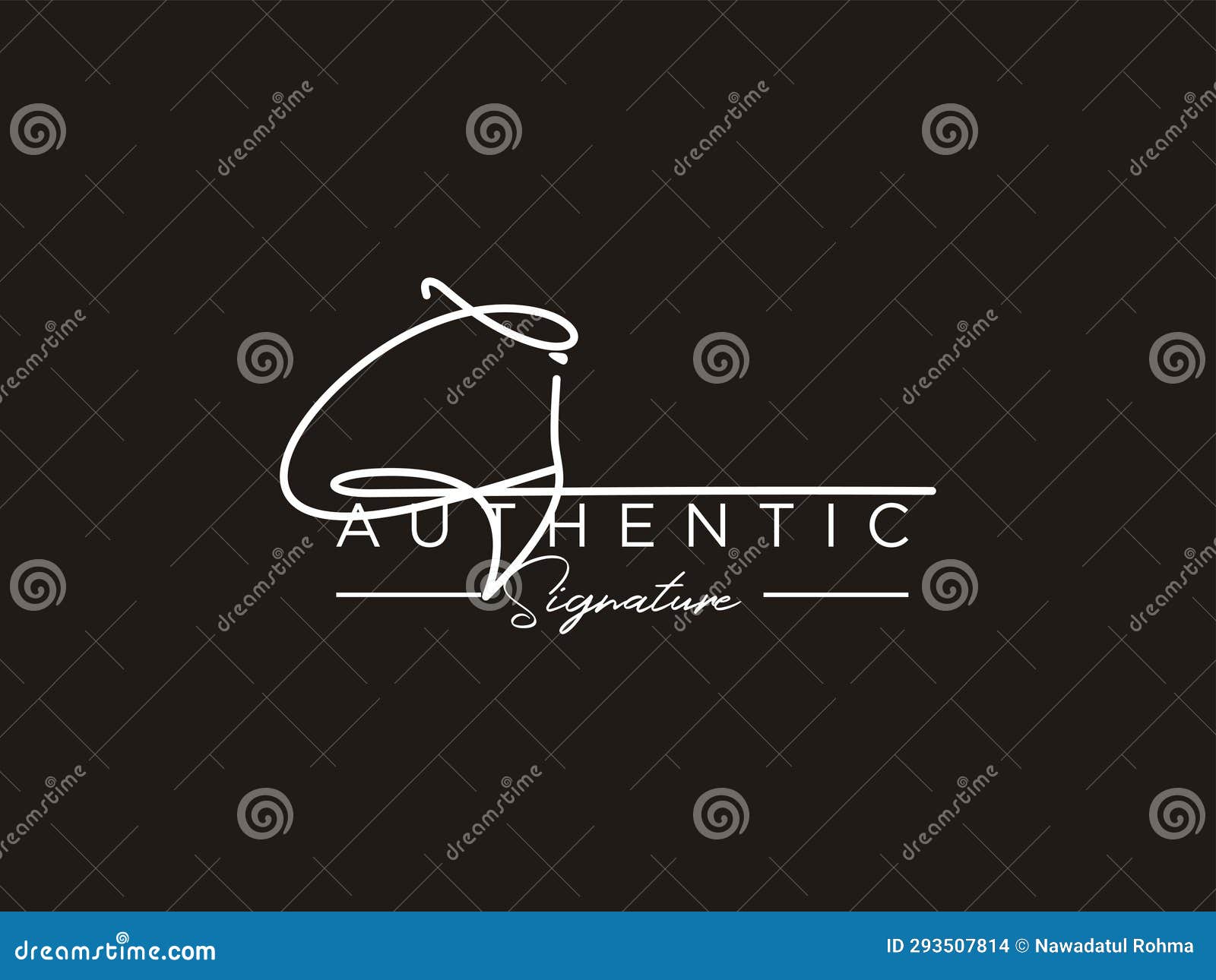 Letter CI Signature Logo Template Vector Stock Vector - Illustration of ...