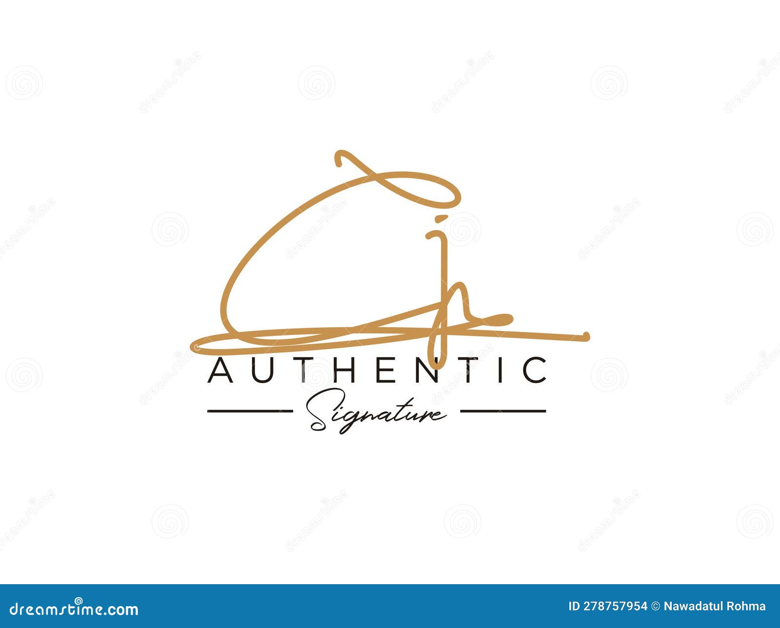 Letter CJ Signature Logo Template Vector Stock Vector - Illustration of ...