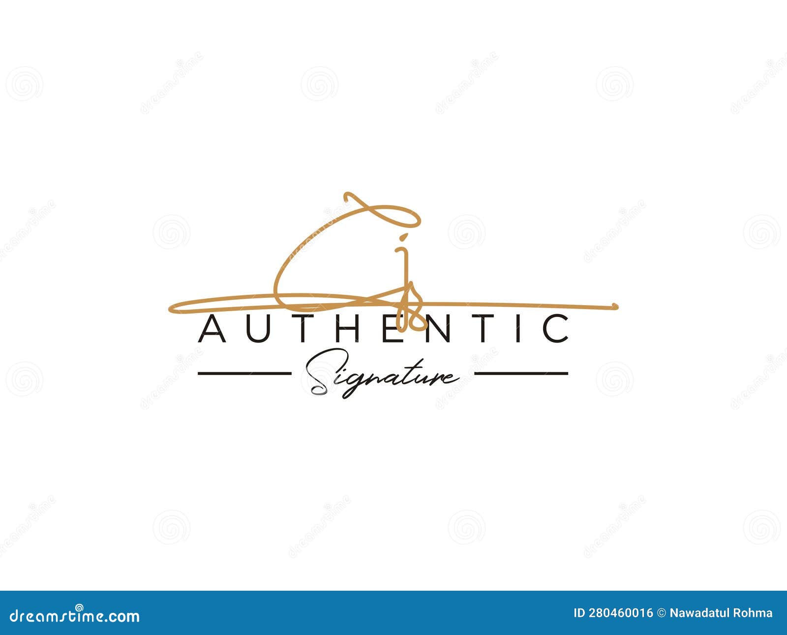 Letter CJ Signature Logo Template Vector Stock Vector - Illustration of ...