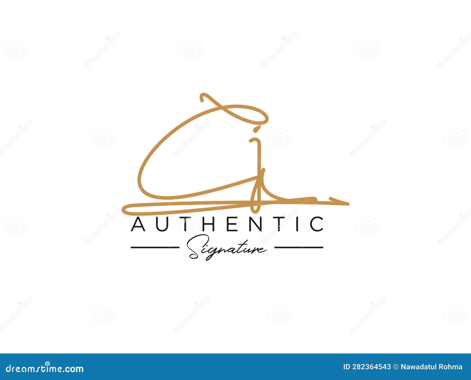 Letter CJ Signature Logo Template Vector Stock Vector - Illustration of ...