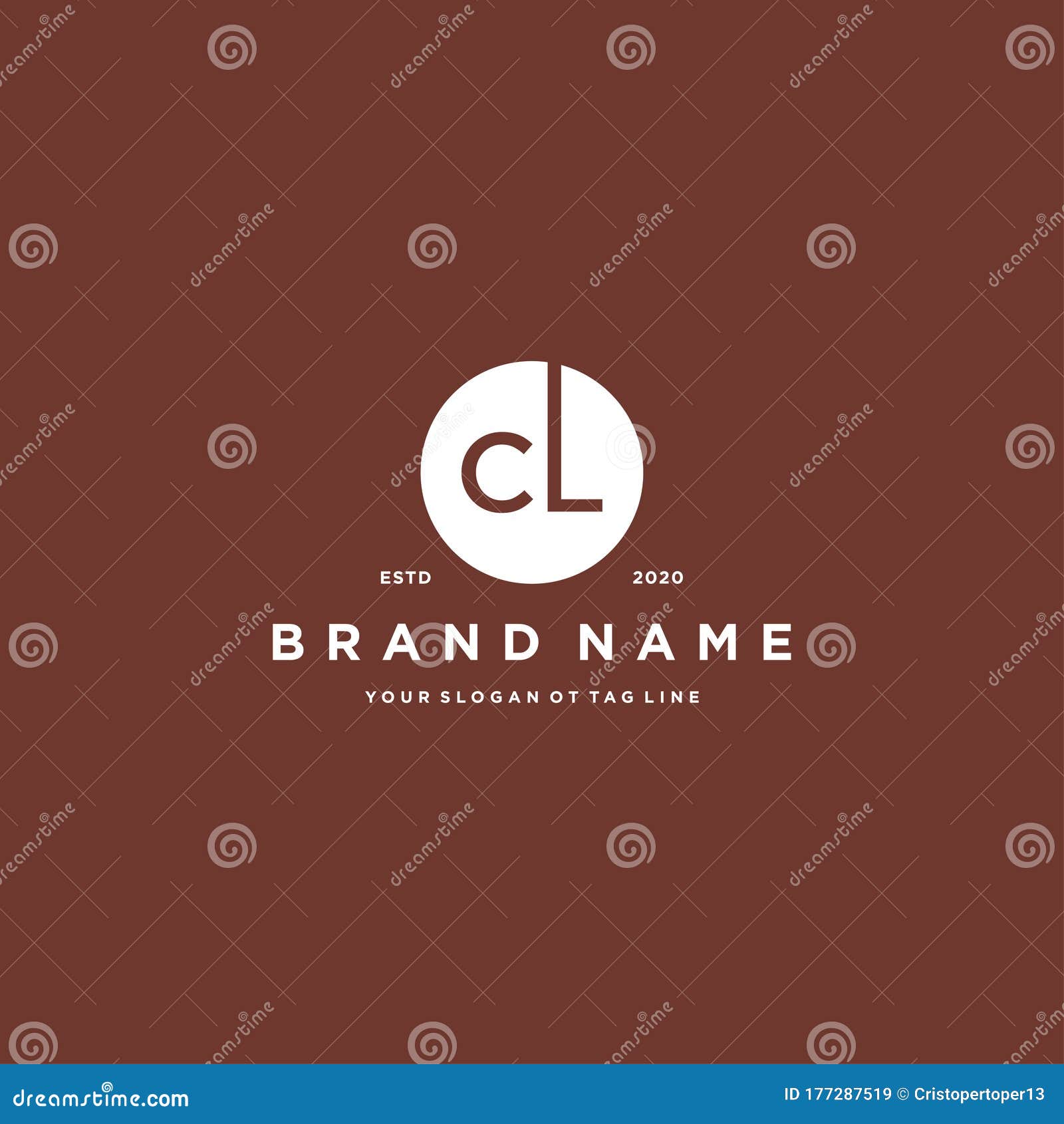 Letter CL Logo Design Vector Stock Vector - Illustration of consulting ...