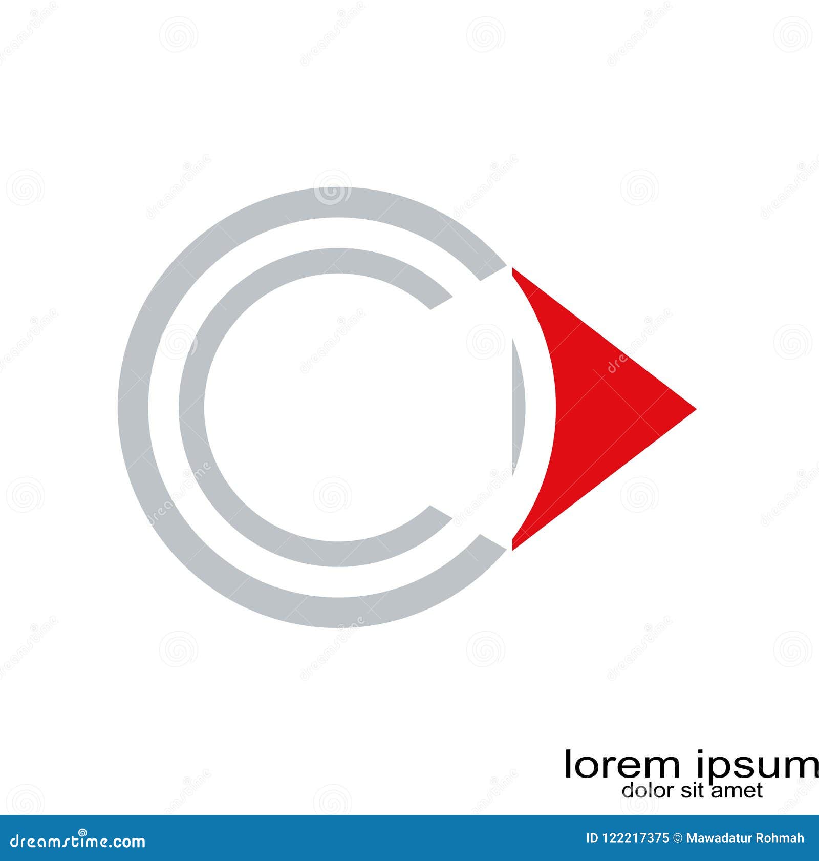 Letter Clogo Sign And Symbol Cartoon Vector | CartoonDealer.com #122217375