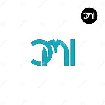 Letter CMI Monogram Logo Design Stock Vector - Illustration of venture ...