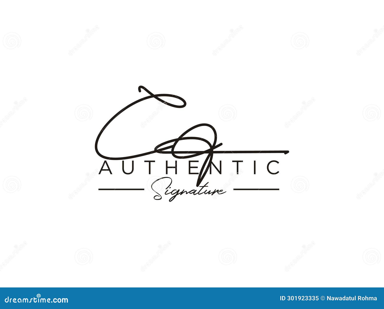 Letter CO Signature Logo Template Vector Stock Vector - Illustration of ...