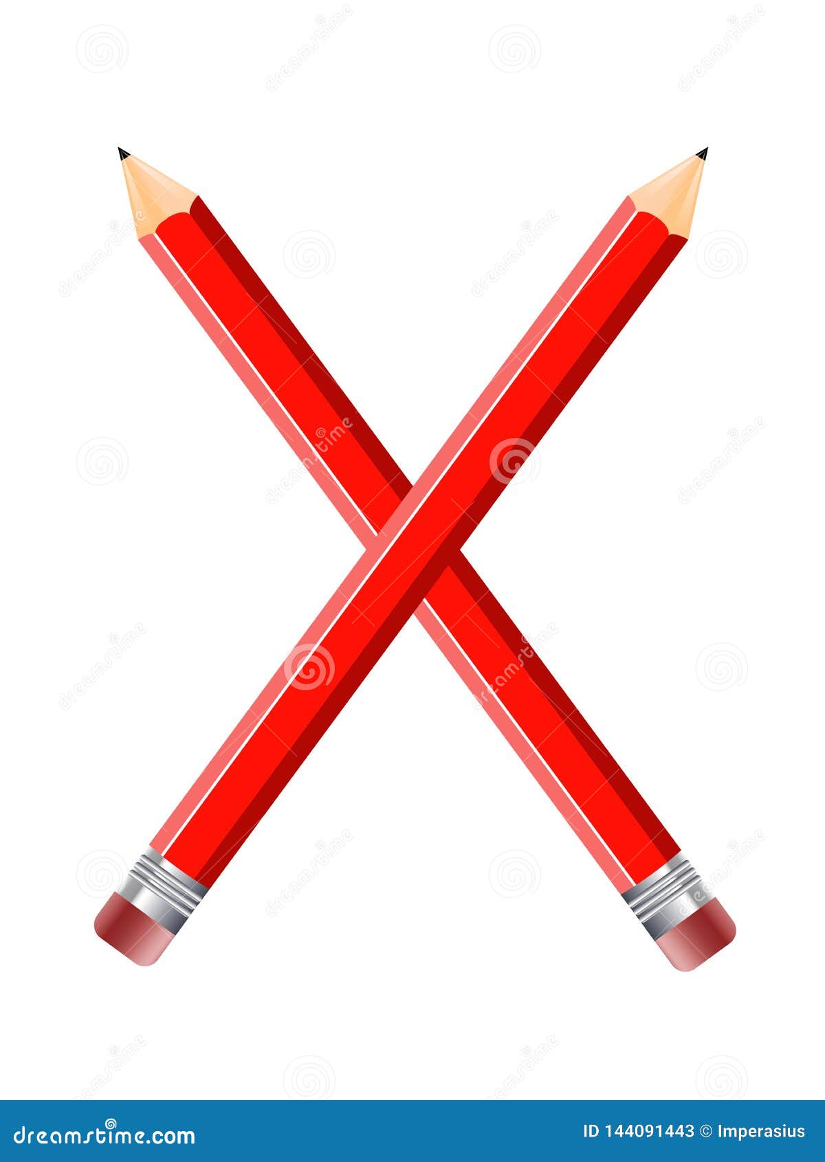 Letter of Colored Pencils, Alphabet on White Background Stock Vector ...