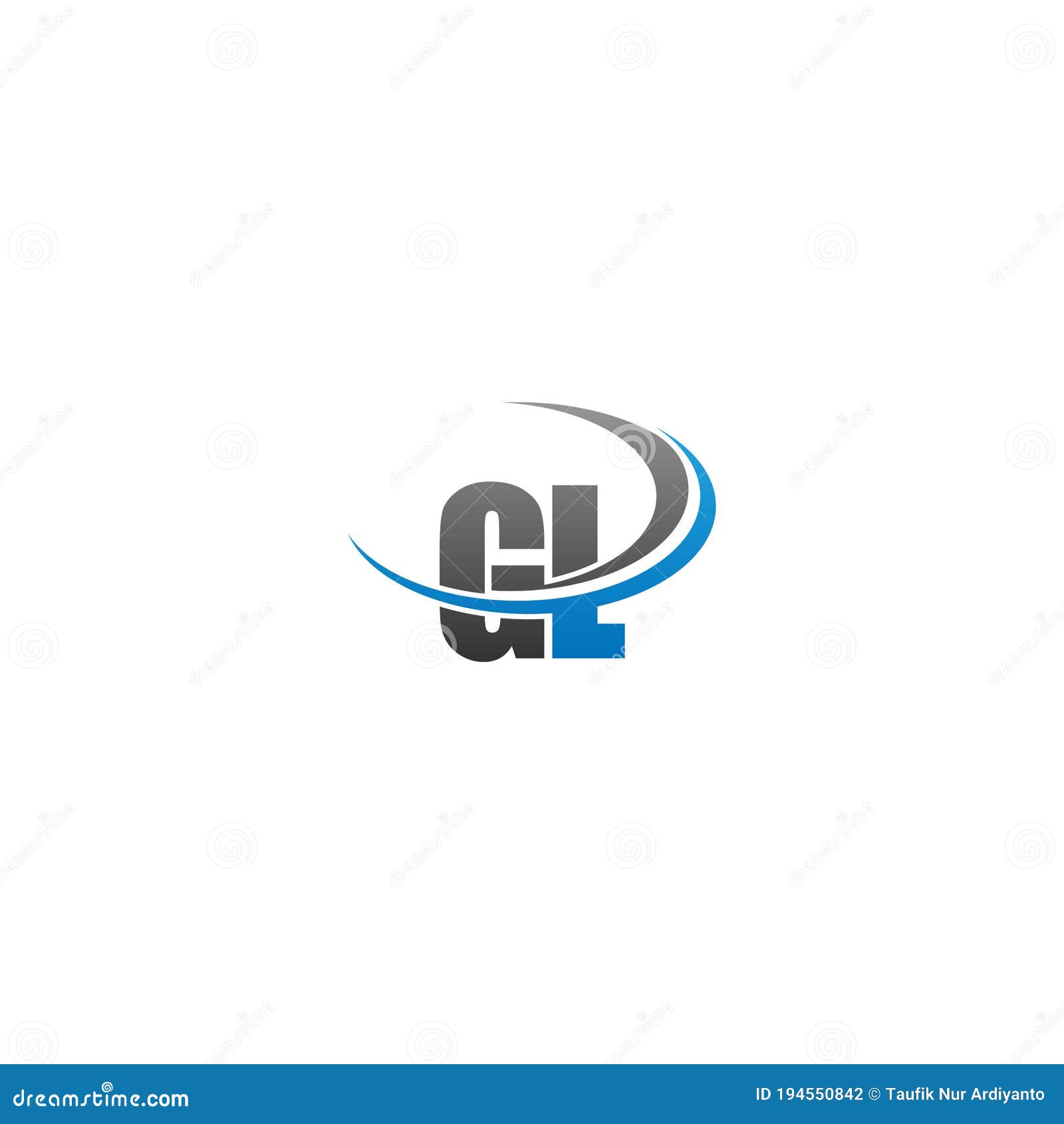 Letter Combine Circle Icon Template Stock Vector - Illustration of ...