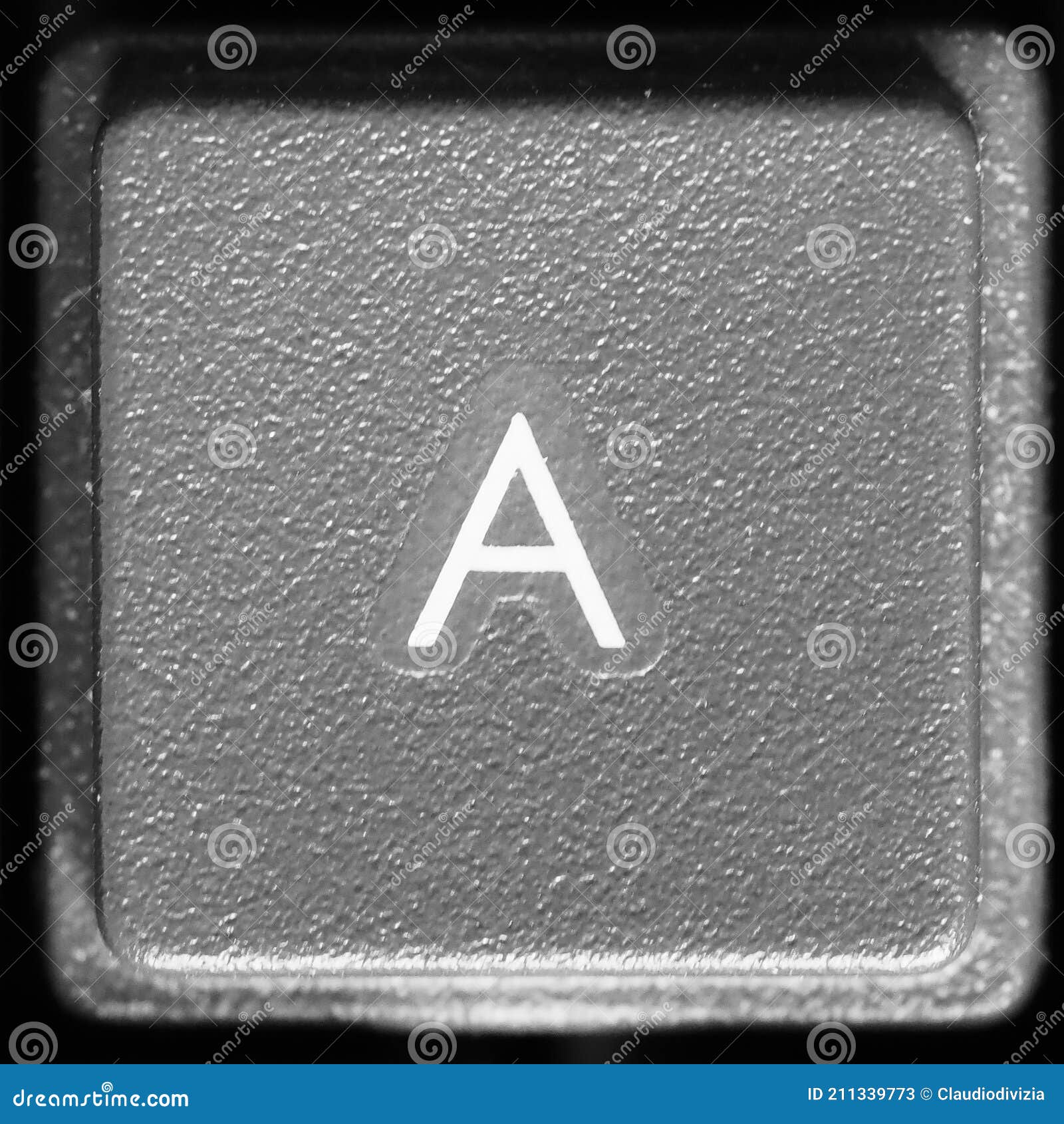 Letter a on Computer Keyboard Stock Image - Image of office, text ...