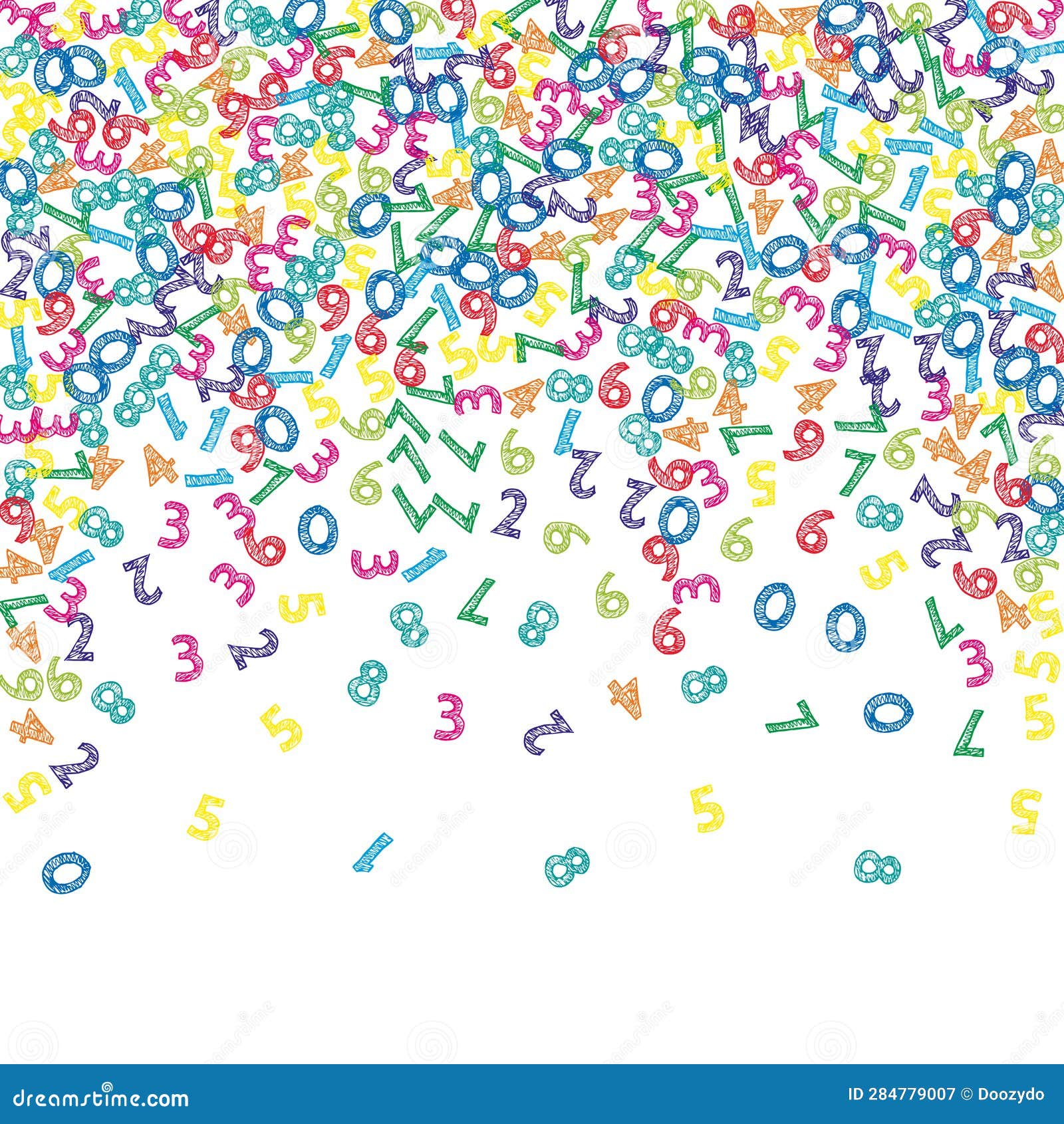 Letter Confetti of Latin Alphabet Stock Image - Image of education ...