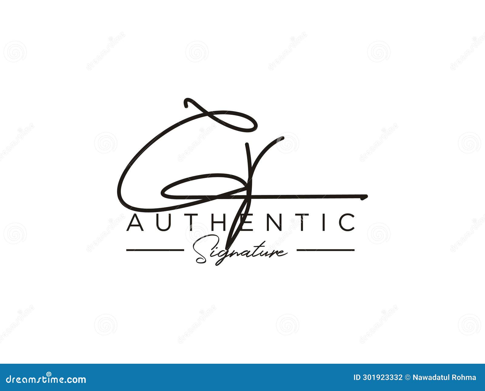 Letter CR Signature Logo Template Vector Stock Vector - Illustration of ...