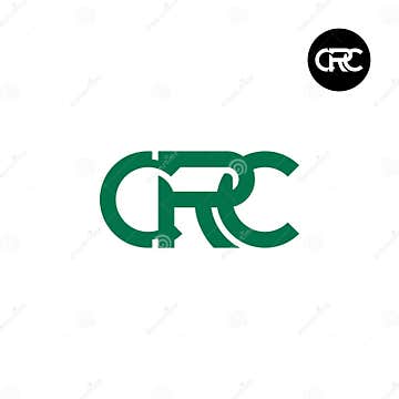 Letter CRC Monogram Logo Design Stock Vector - Illustration of minimal ...