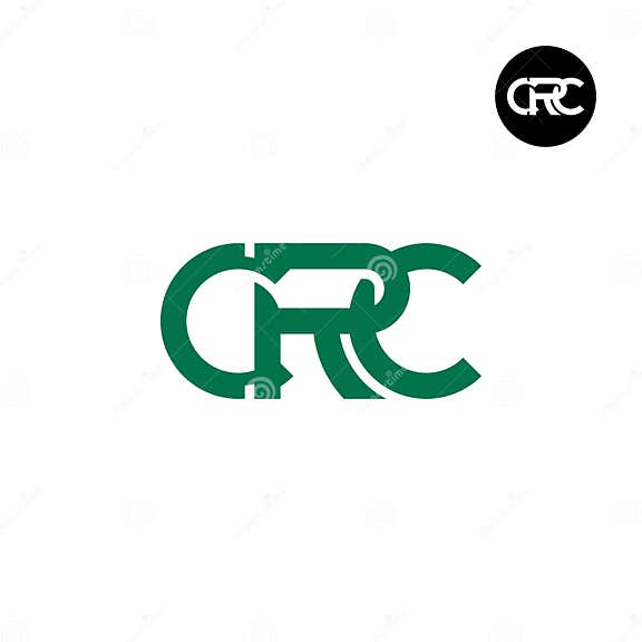 Letter CRC Monogram Logo Design Stock Vector - Illustration of minimal ...