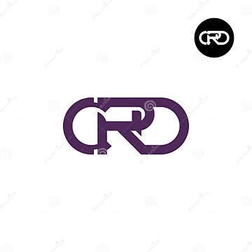 Letter CRD Monogram Logo Design Stock Vector - Illustration of brand ...