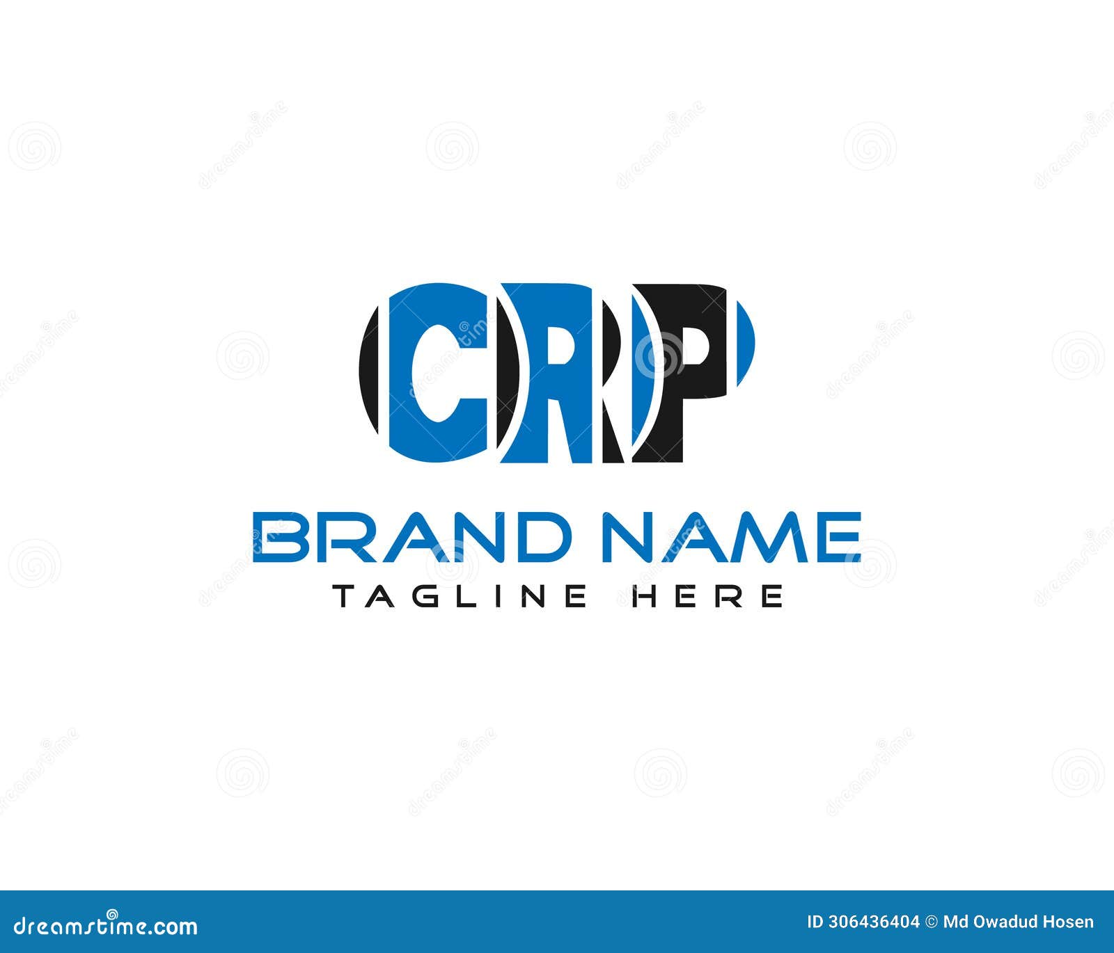 Letter CRP Abstract Logo Icon Design. Stock Vector - Illustration of ...