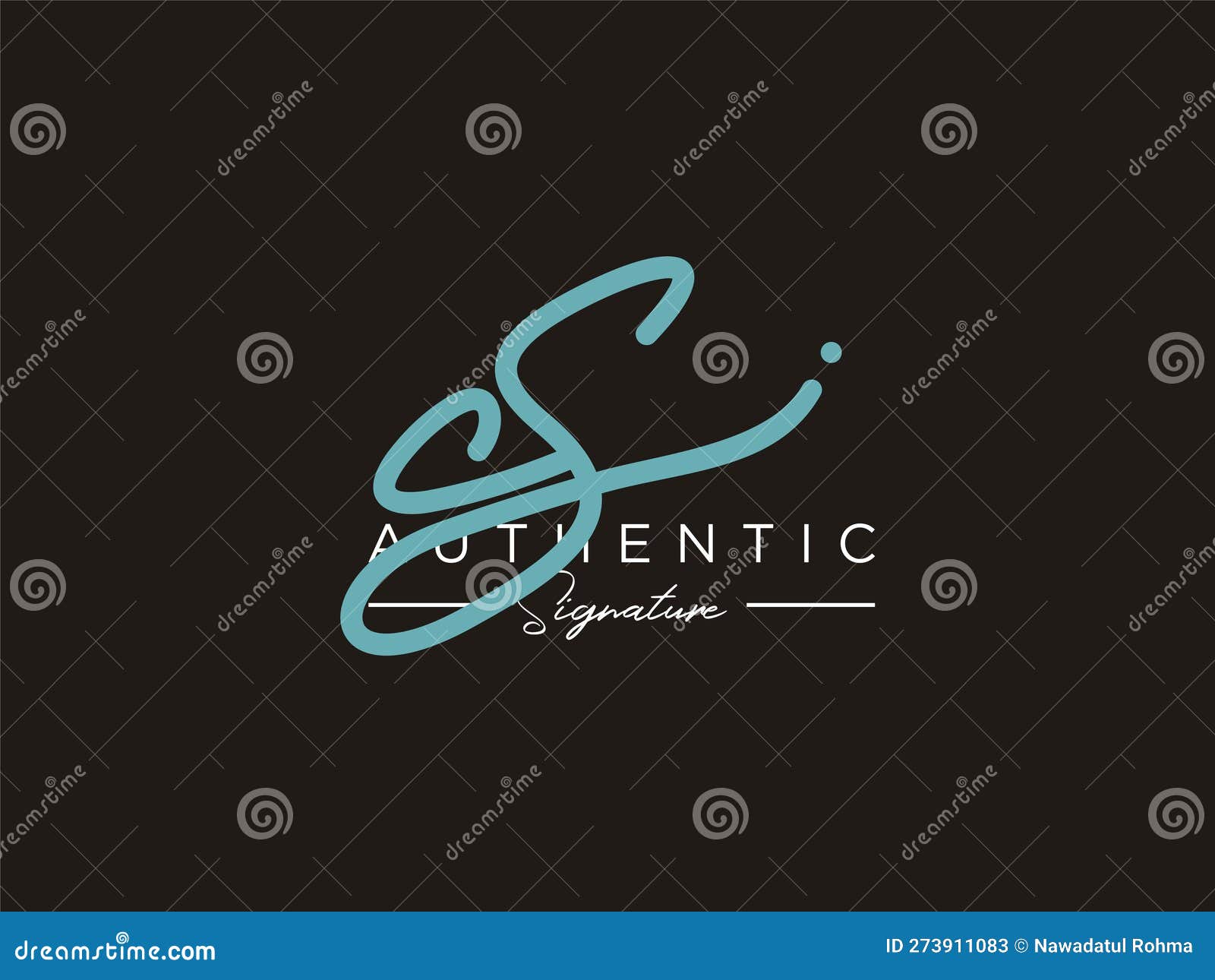 Letter CS Signature Logo Template Vector Stock Vector - Illustration of ...