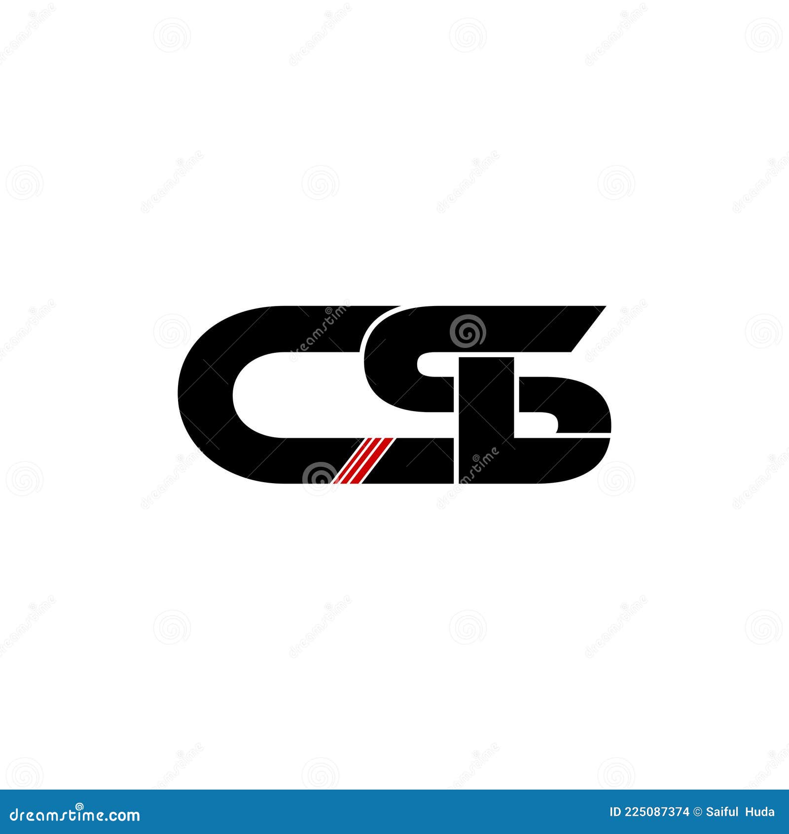 Letter CSL Simple Monogram Logo Icon Design. Stock Vector ...