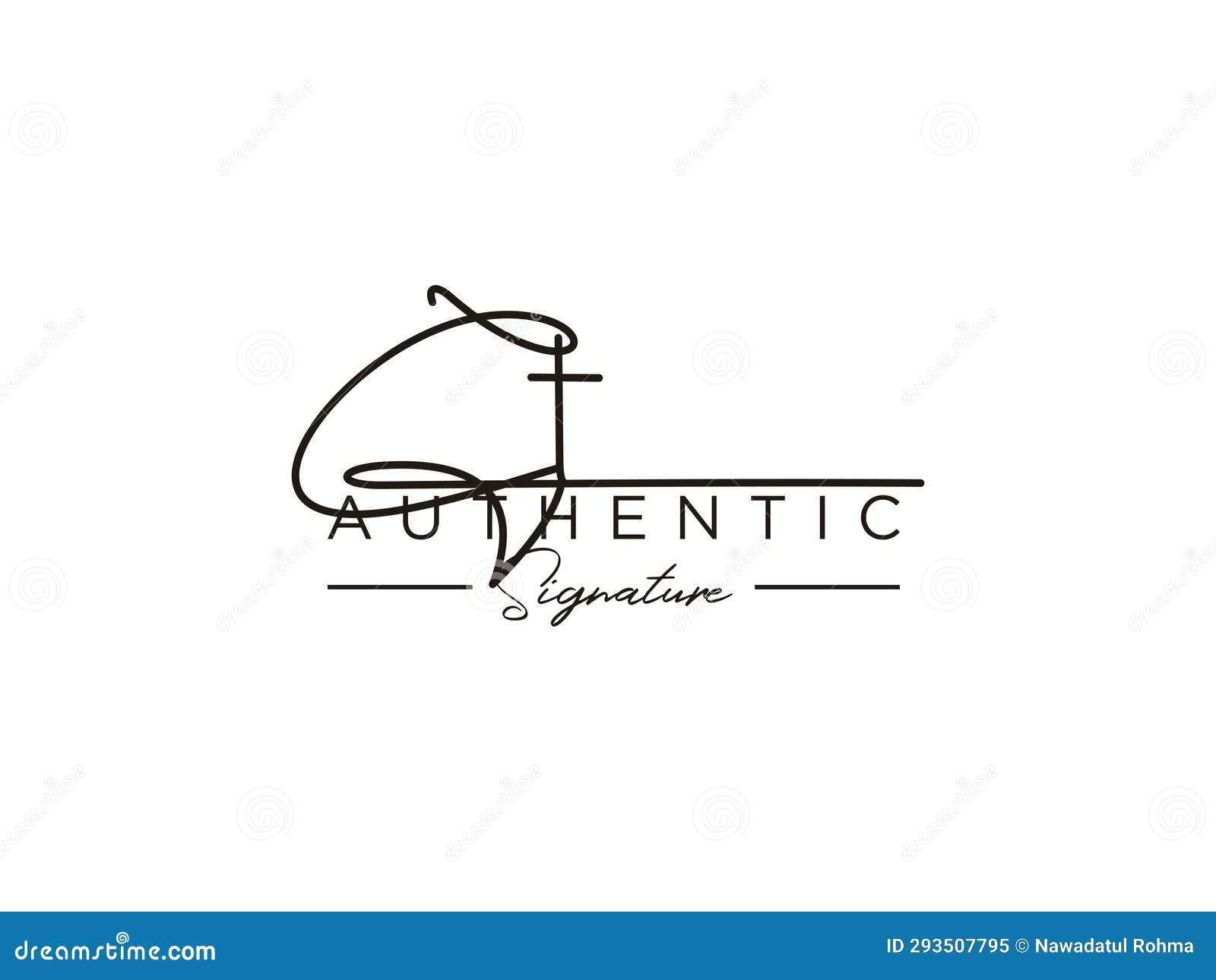 Letter CT Signature Logo Template Vector Stock Vector - Illustration of ...
