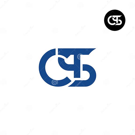 Letter CTS CST Monogram Logo Design Stock Vector - Illustration of ...
