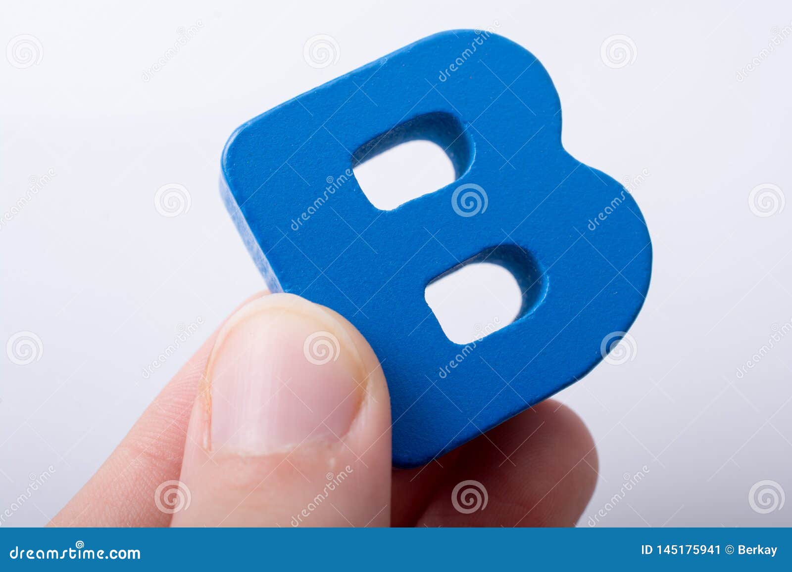 Letter Cube B of Made of Wood Stock Image - Image of knowledge ...