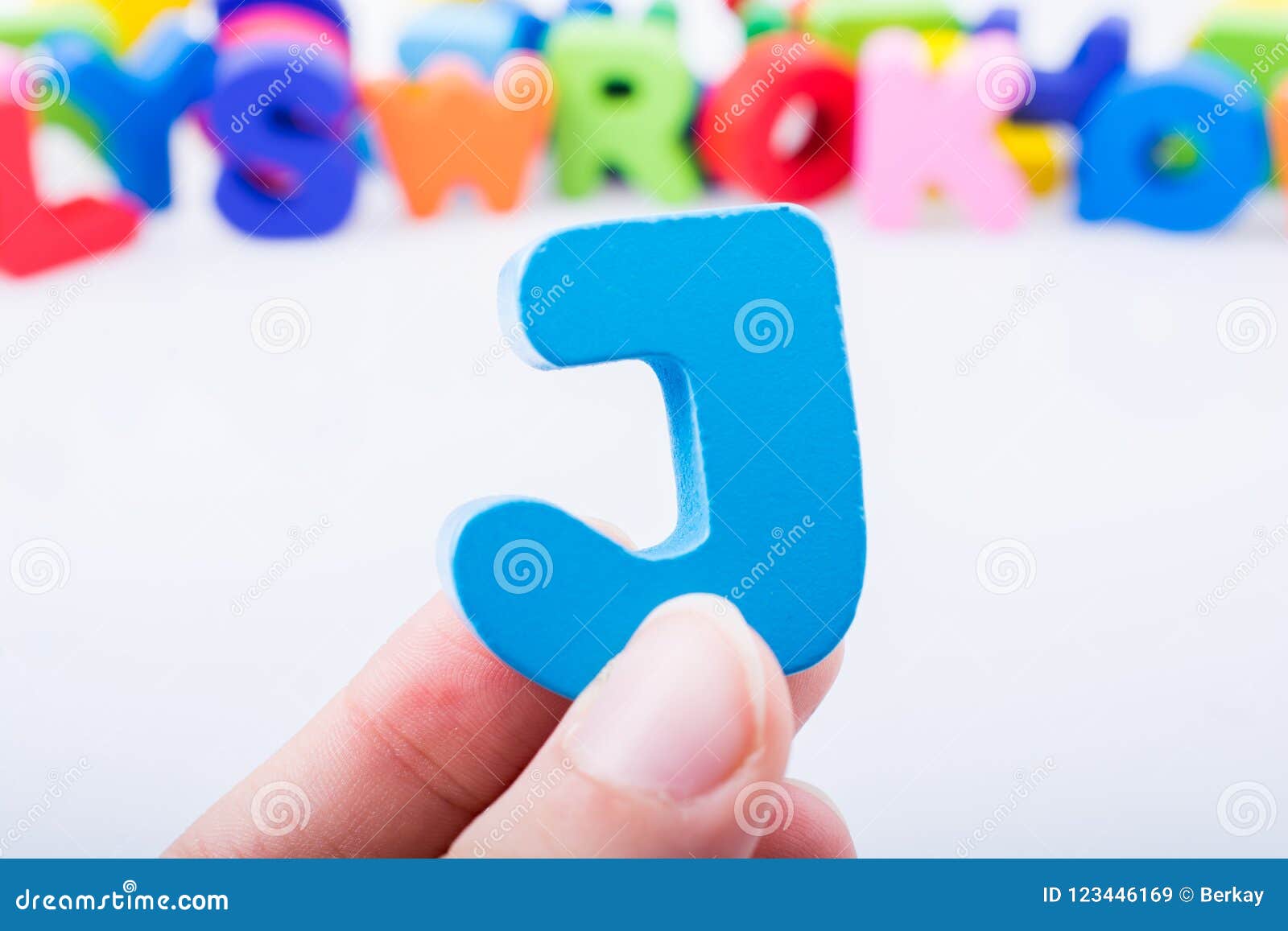 Letter Cube J of Made of Wood Stock Image - Image of character ...