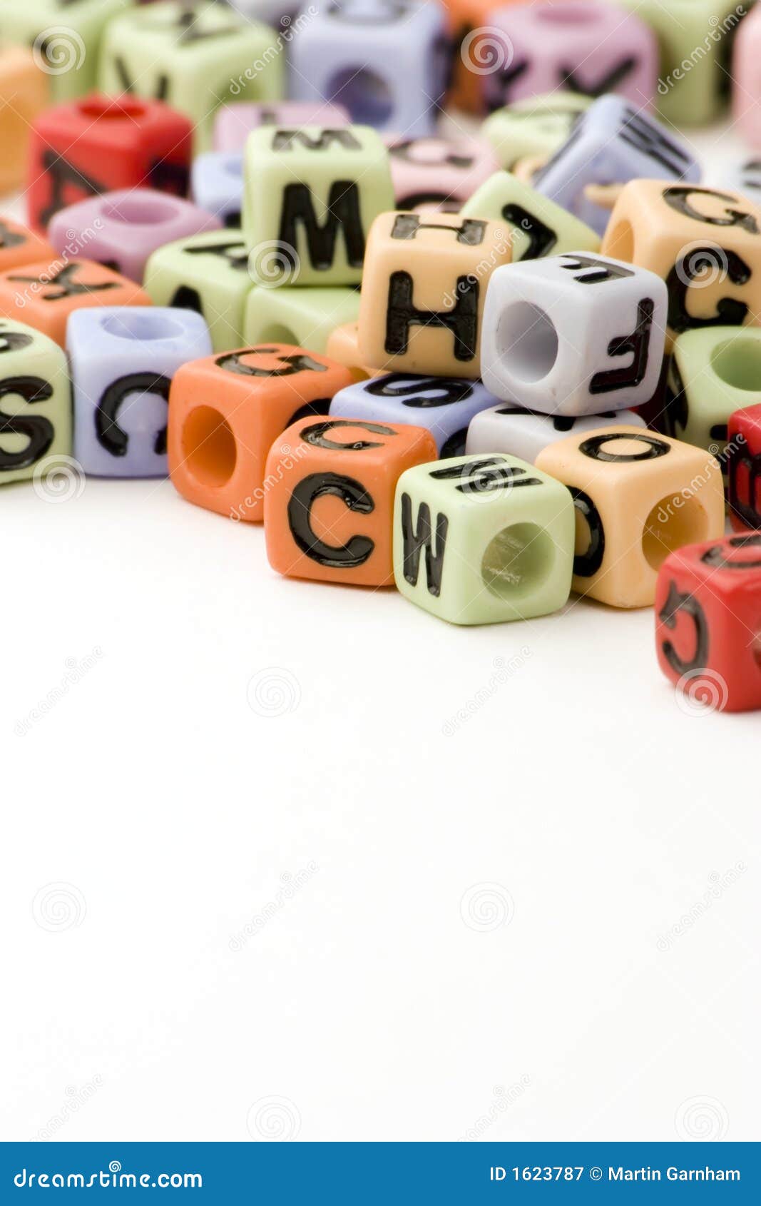 Letter Cubes stock image. Image of shadows, education - 1623787