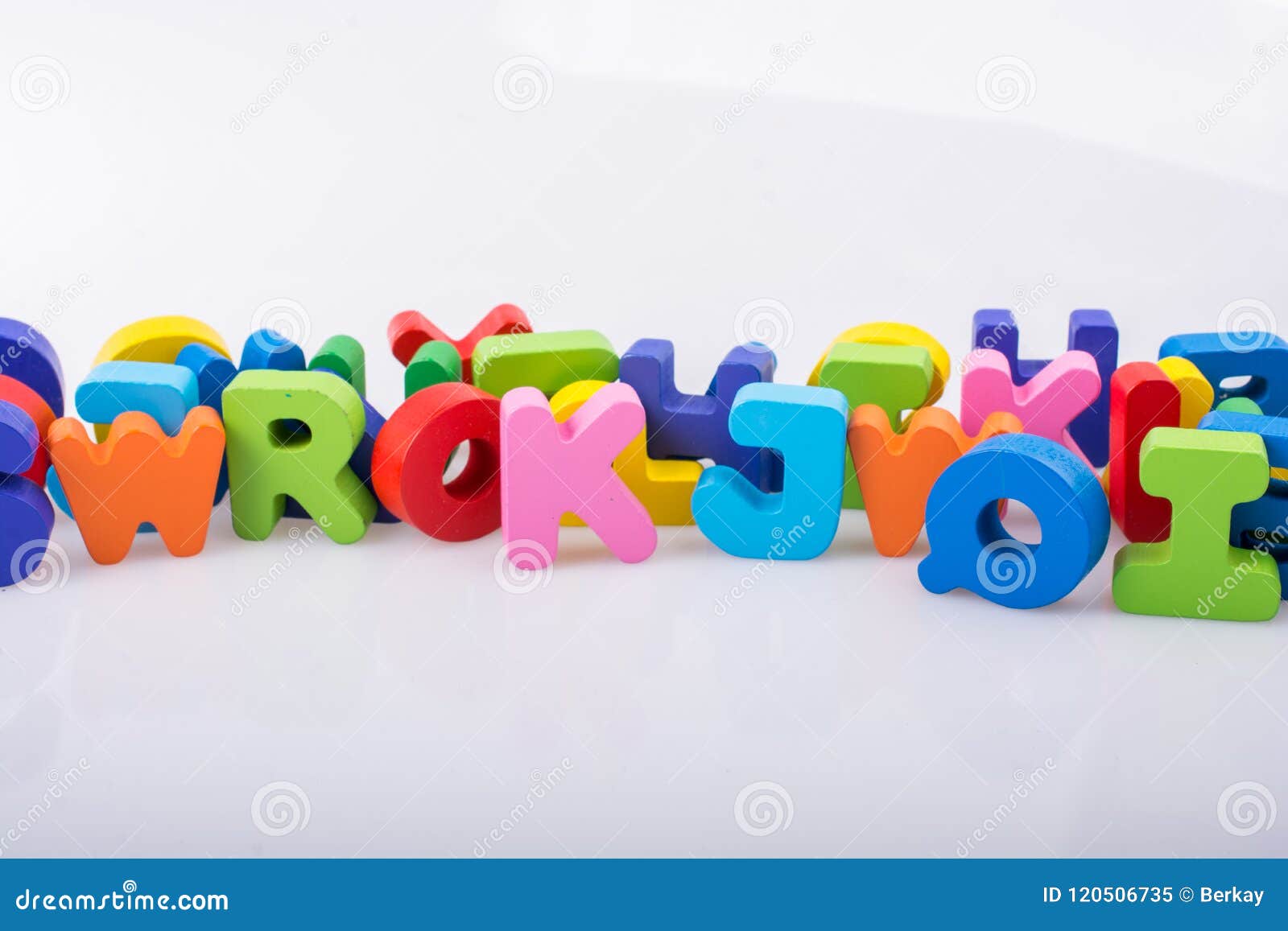 Letter Cubes of Made of Wood Stock Image - Image of business, colorful ...