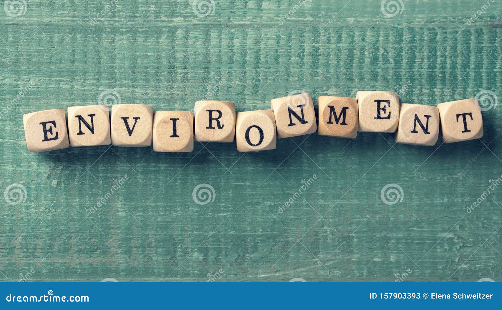 Word Environment Written With White Solid Letters Royalty-Free Stock ...