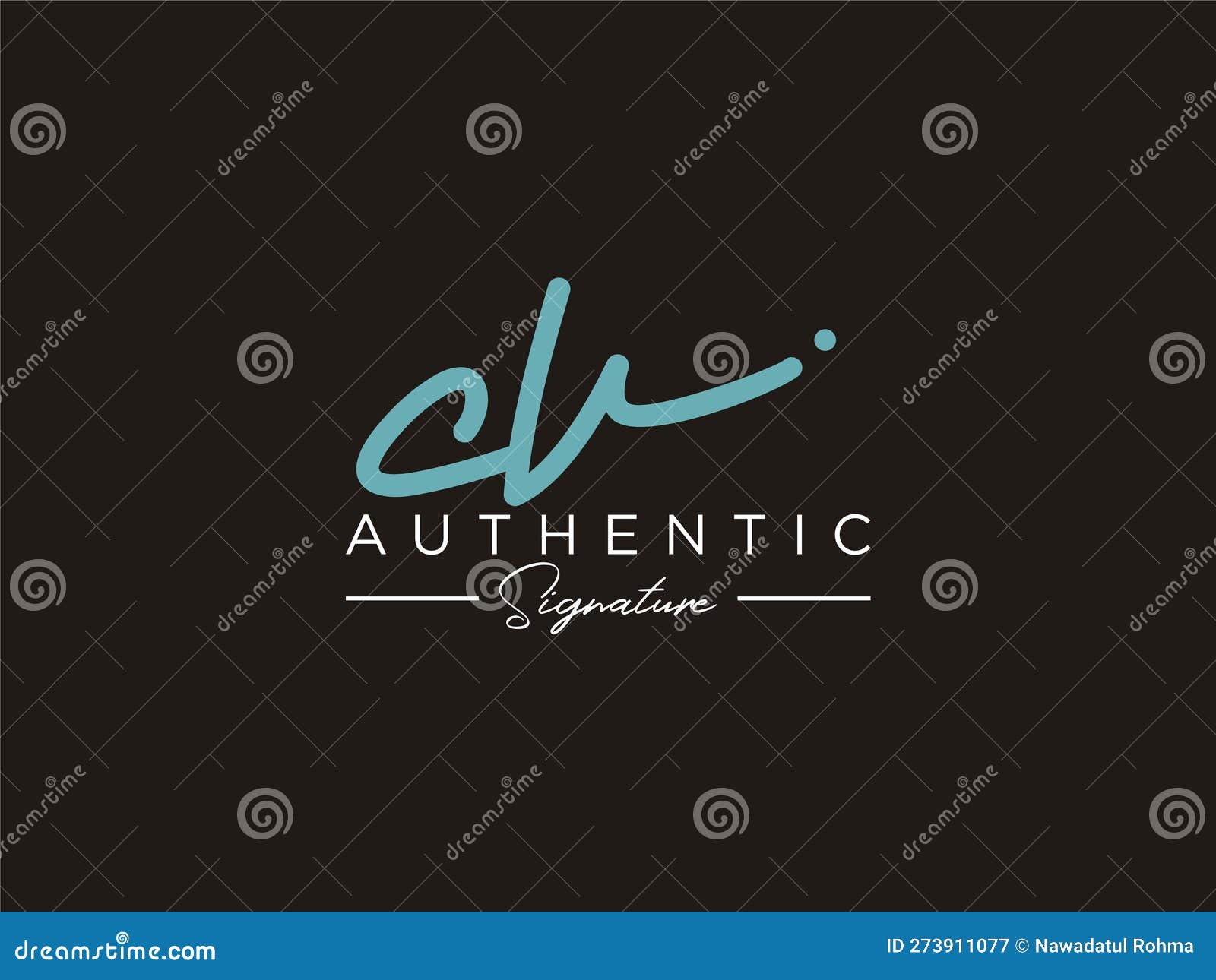 Letter CV Signature Logo Template Vector Stock Vector - Illustration of ...
