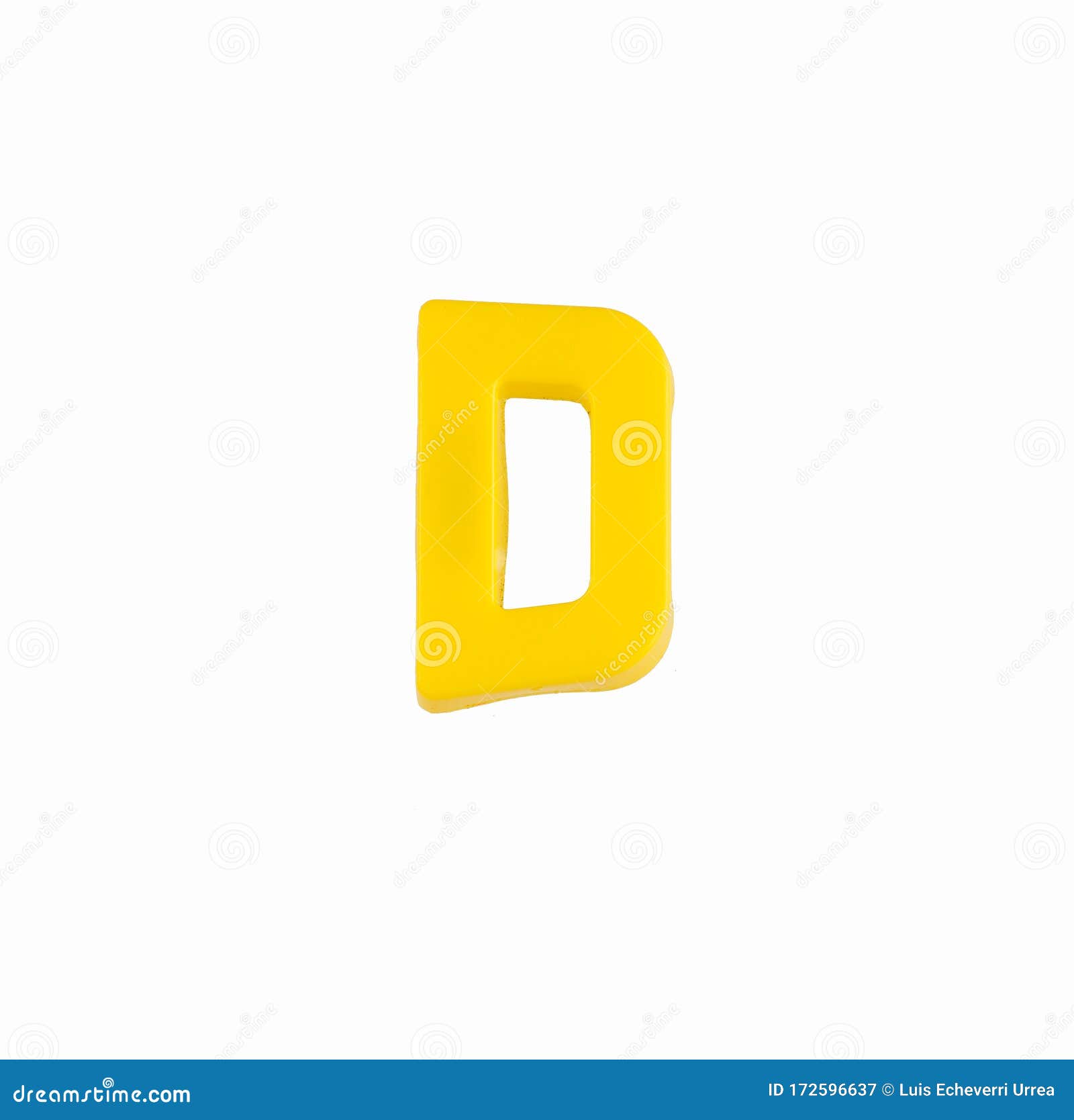 D Letter Plastic Yellow Color Stock Photos - Free & Royalty-Free Stock ...