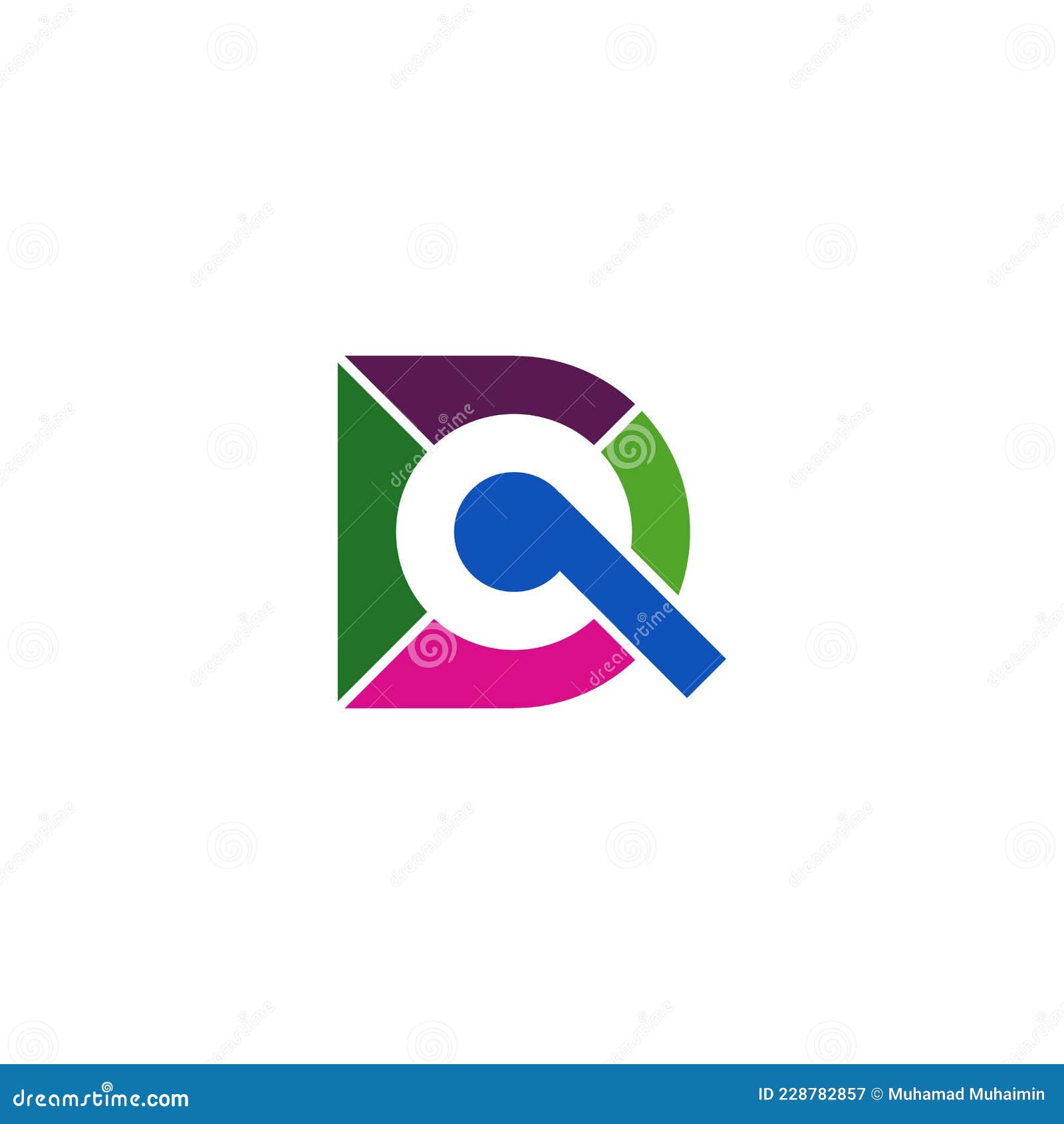 Letter d connect icon logo stock vector. Illustration of alphabet ...