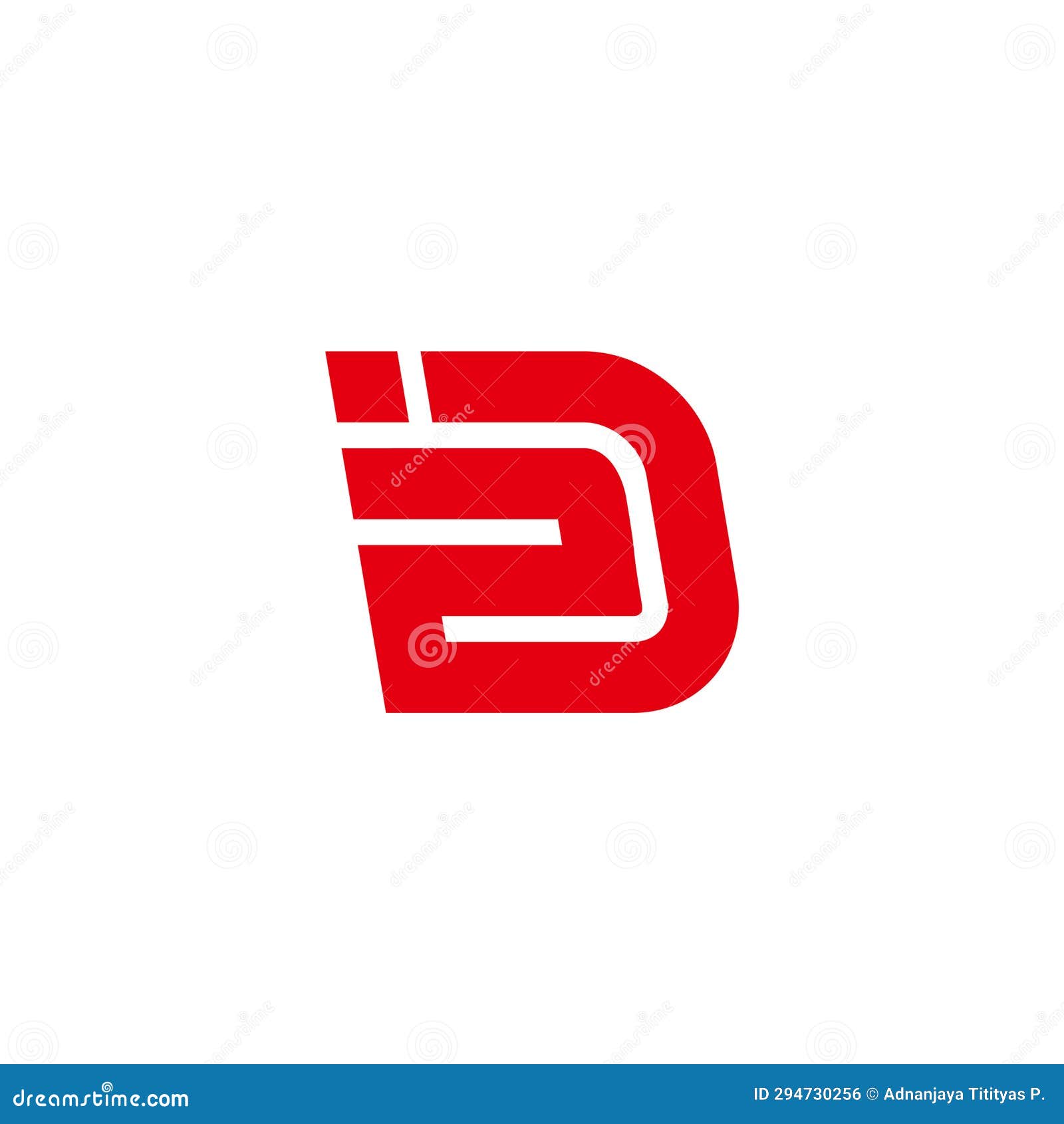 Letter D2 Dot Geometric Line Logo Vector Stock Vector - Illustration of ...