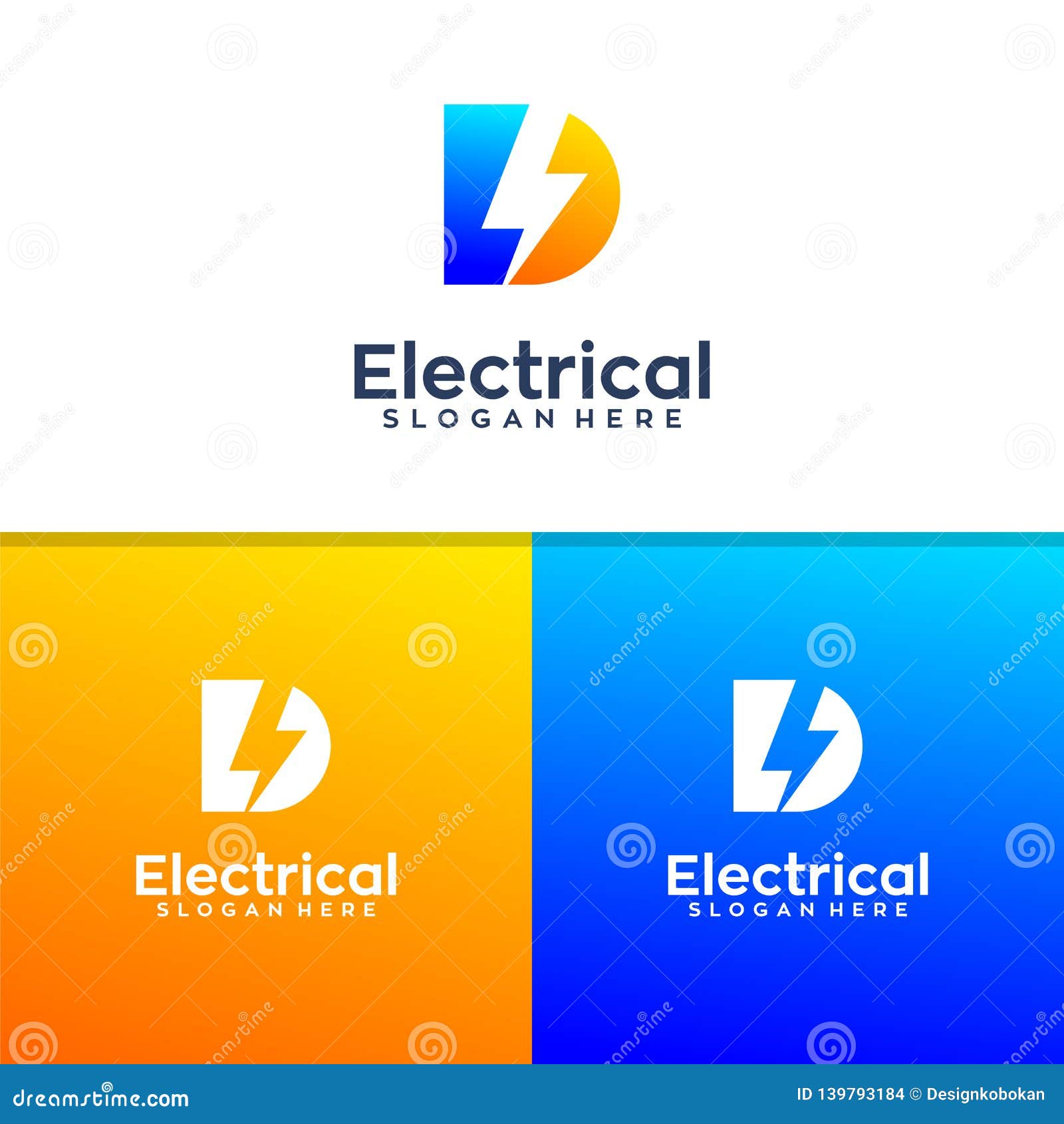 Electrical Logo Electrical And Mechanical Business Company. Good For ...