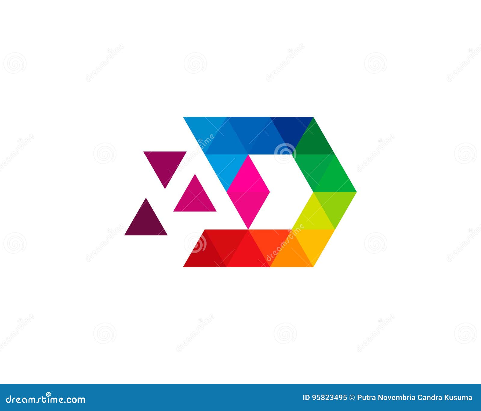 Letter D Icon Logo Design Element Stock Vector - Illustration of ...