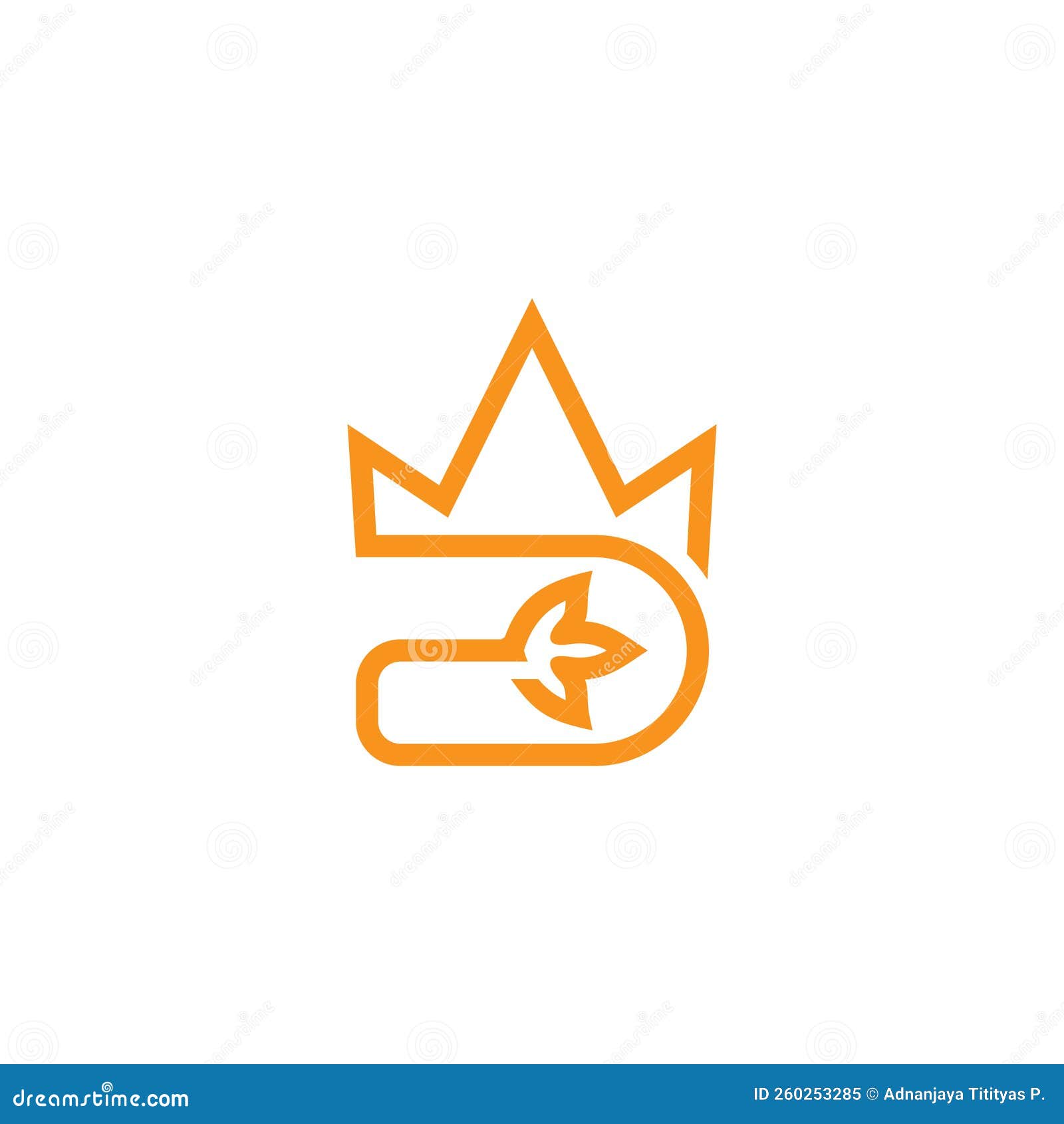 Letter D King Golden Crown Logo Vector Stock Vector - Illustration of ...