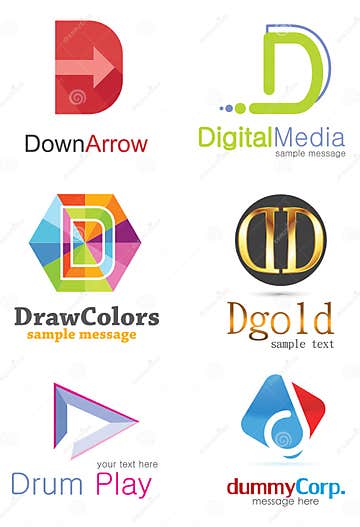 Letter D Logo stock vector. Illustration of construction - 32434512