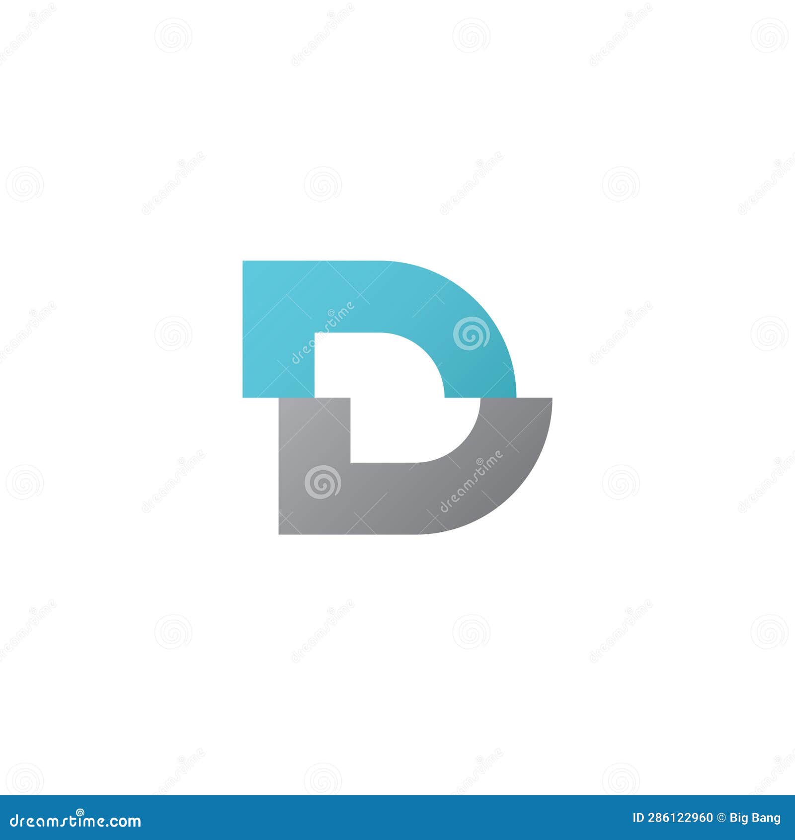 Letter D Logo Icon Design Template Stock Vector - Illustration of ...