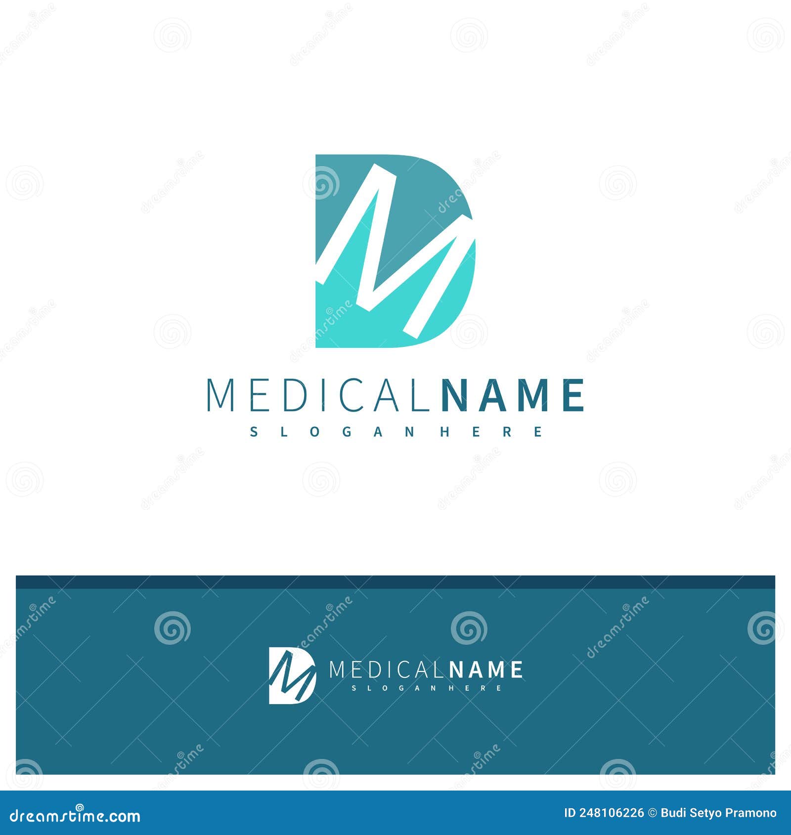 Letter D M Logo Design Vector, Creative D M Logo Concepts Template ...
