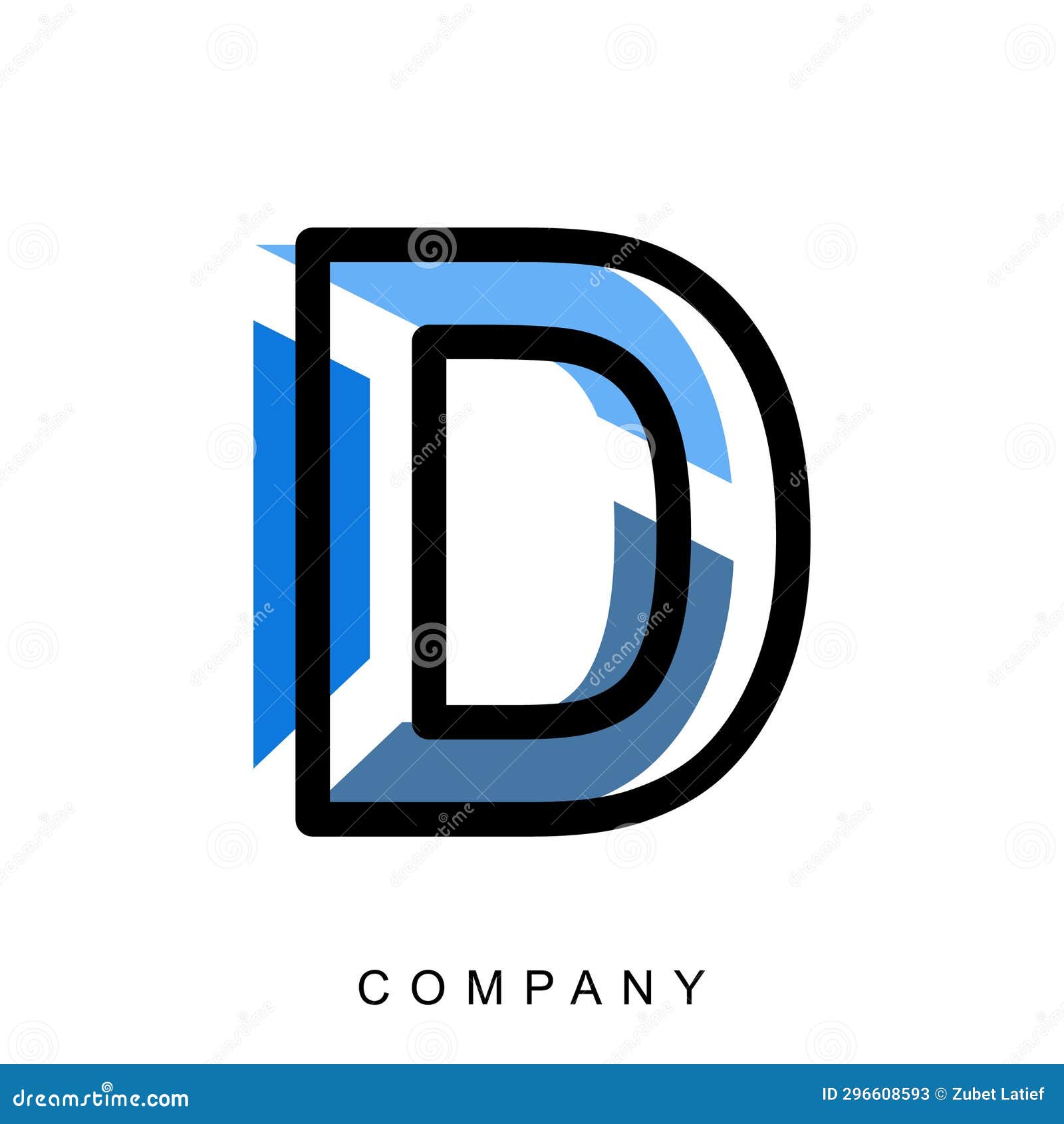 Letter D Modern Logo Design, Abstract Letters Logo Monogram Vector Logo ...
