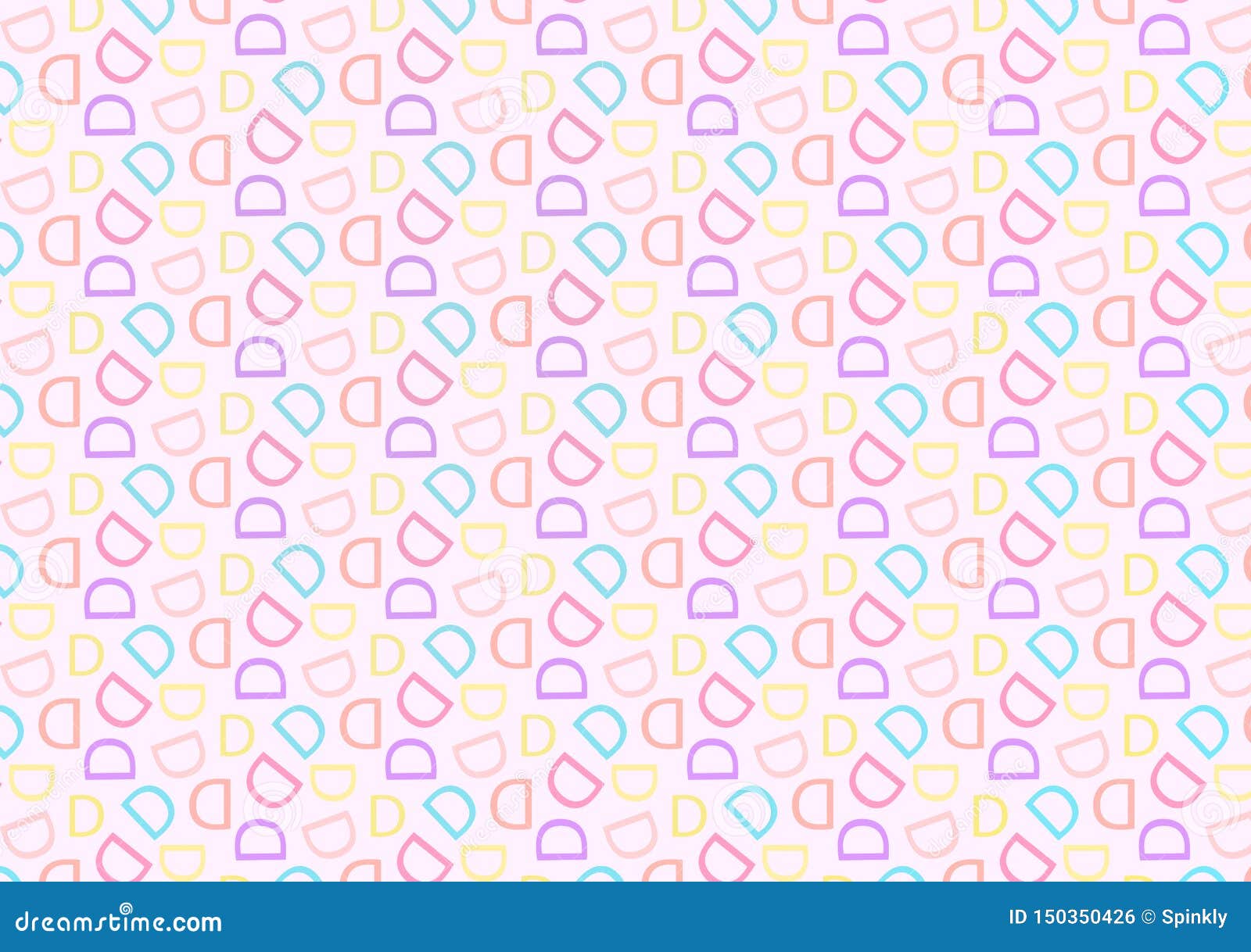 Letter D Pattern in Different Colored Shades Pattern Stock Illustration ...