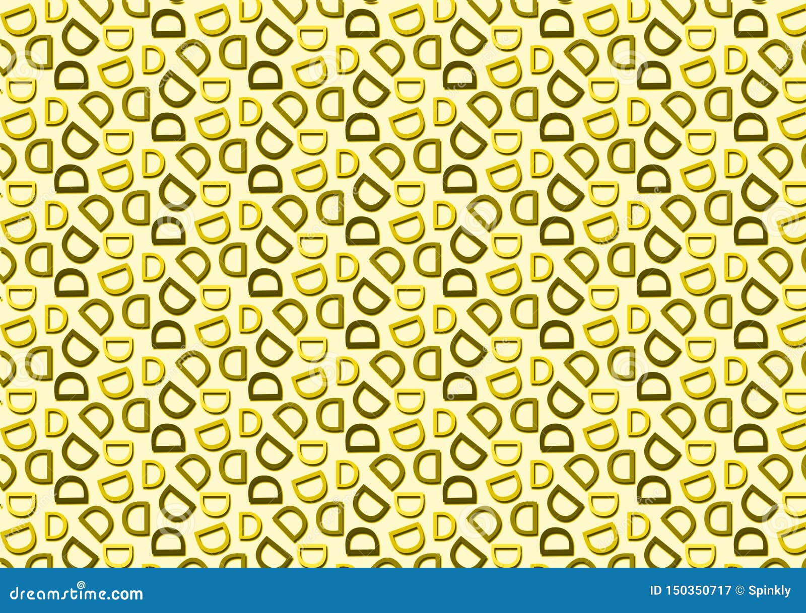 Letter D Pattern in Different Colored Shades Pattern Stock Illustration ...