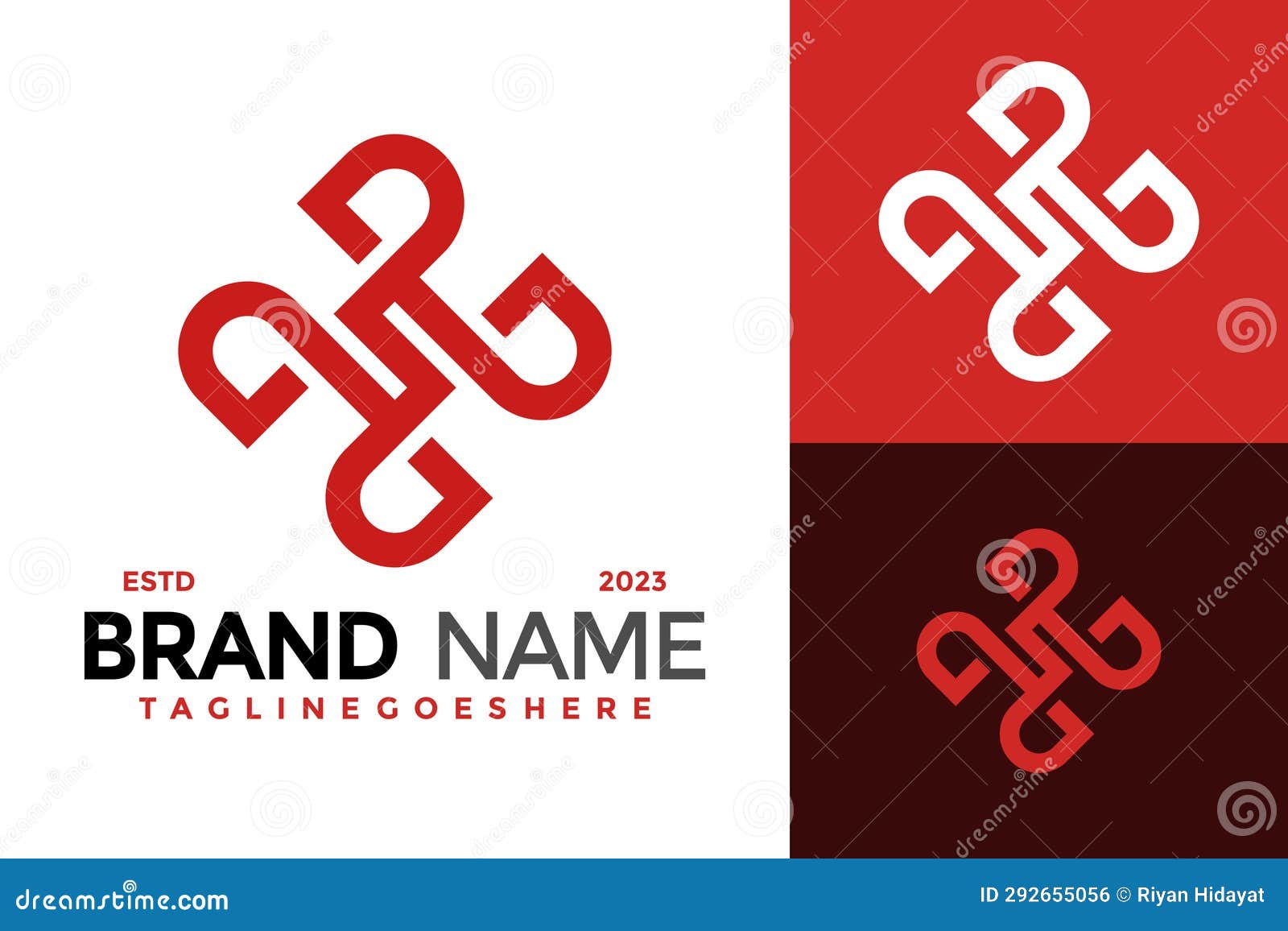 Letter D and S Monogram Logo Design Vector Symbol Icon Illustration ...