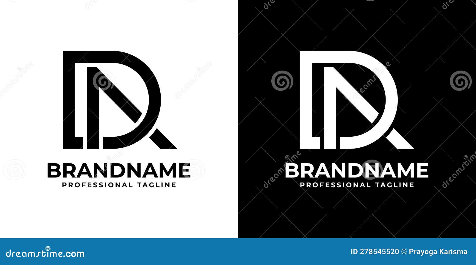 Letter DA Monogram Logo, Suitable for Any Business with DA or AD ...