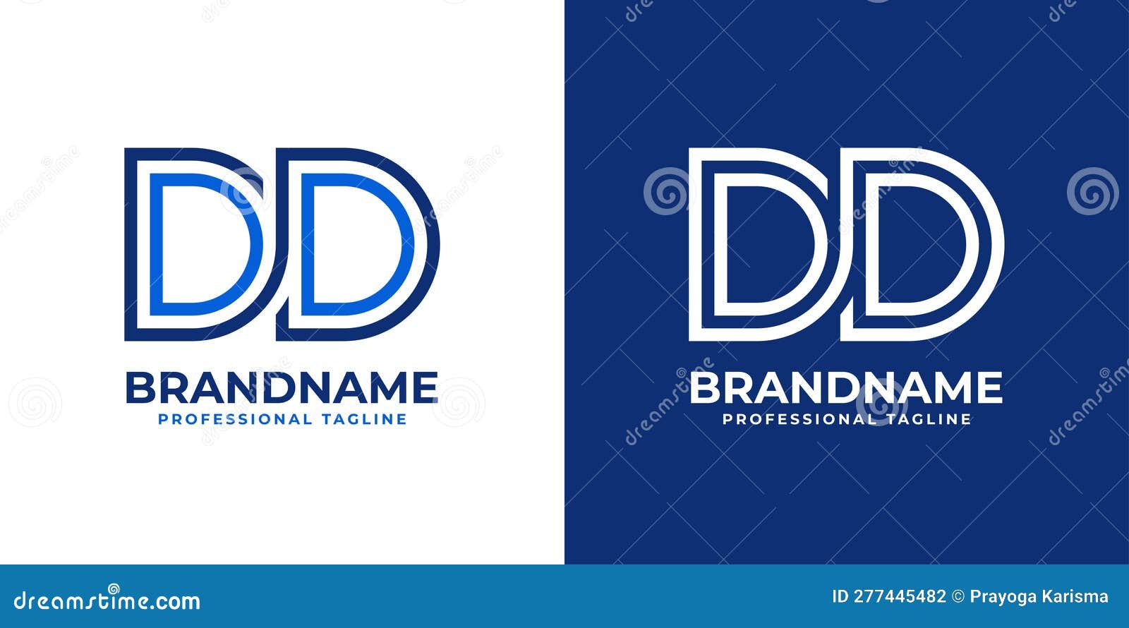 Letter DD Line Monogram Logo, Suitable for Any Business with D or DD ...