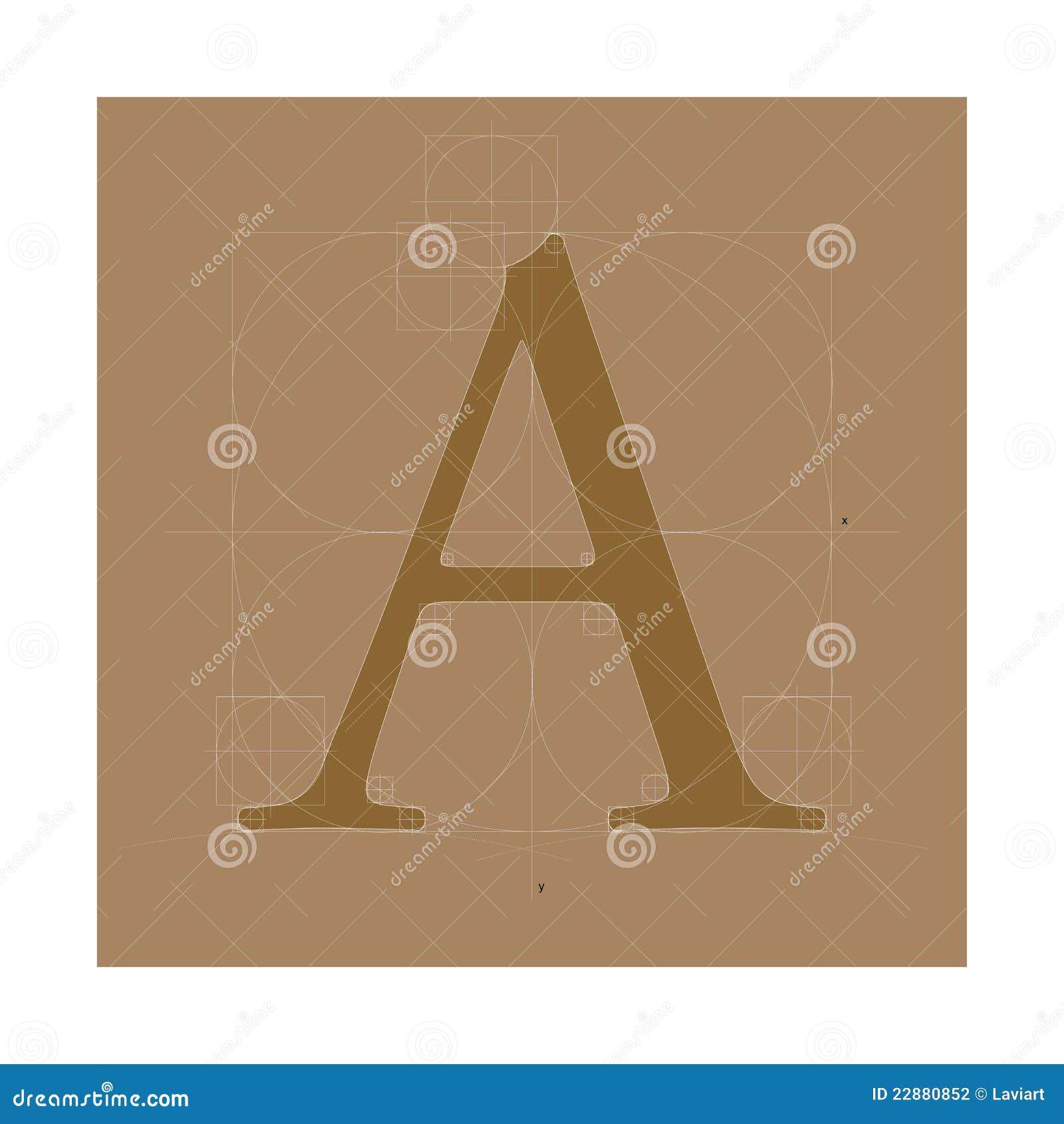 Letter a for design stock illustration. Illustration of print - 22880852