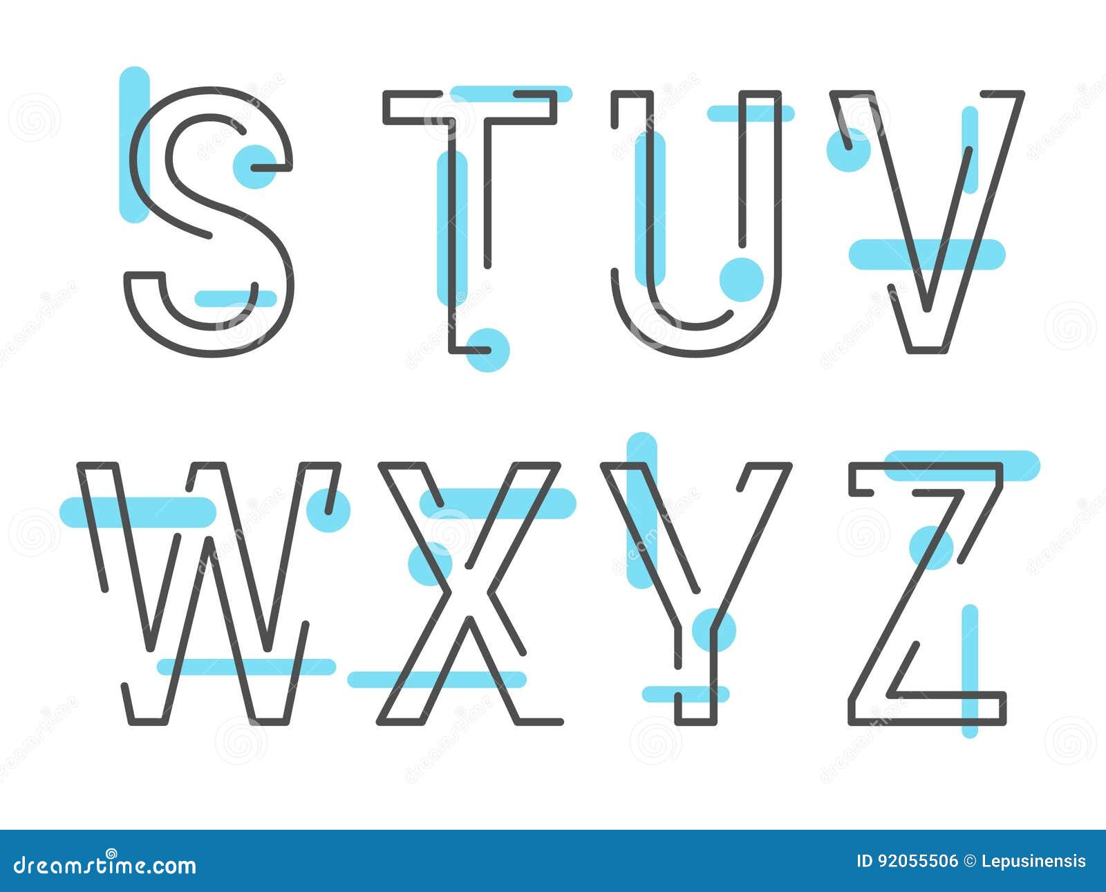 Letter design stock vector. Illustration of texture, ideas - 92055506