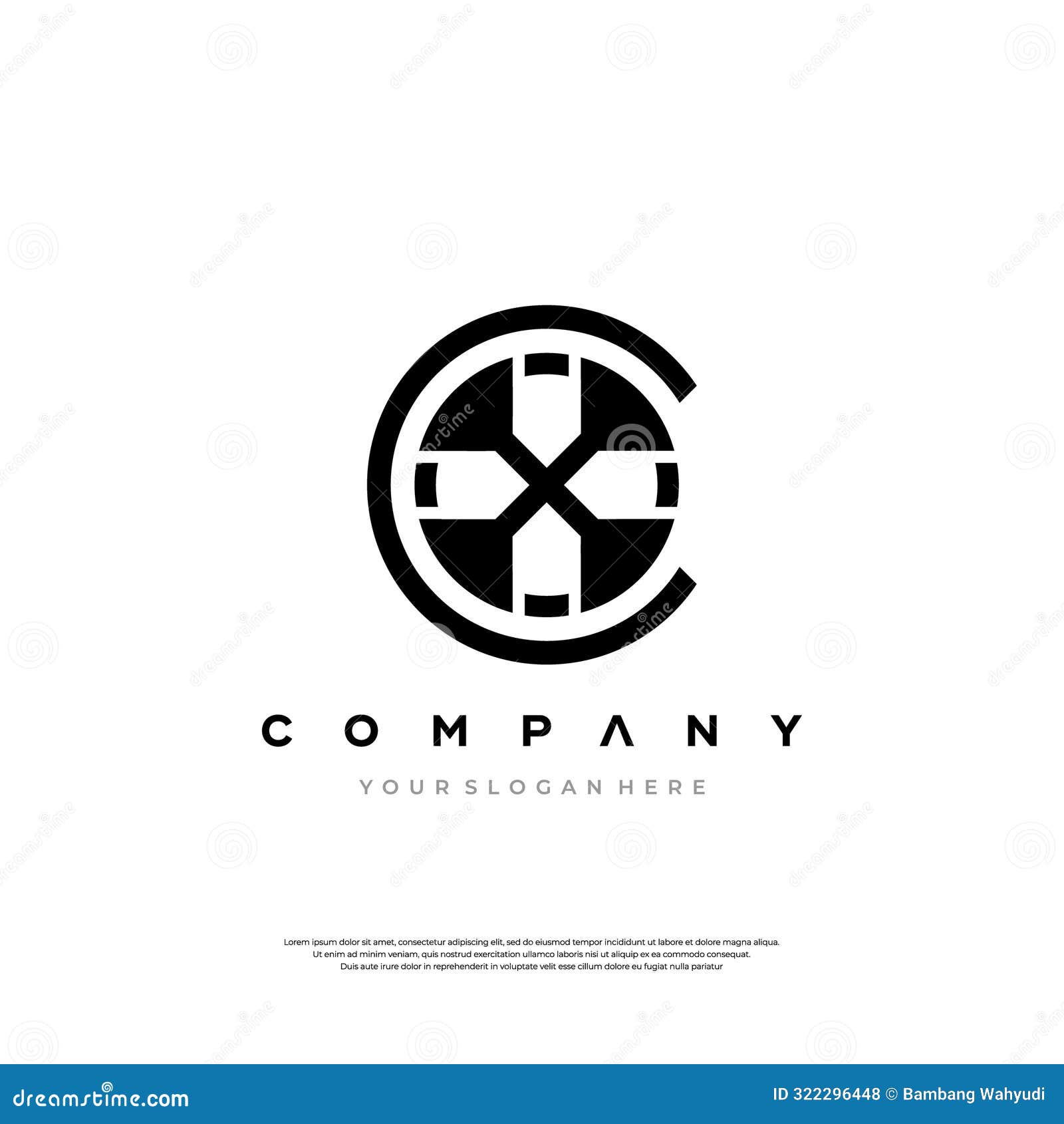 Letter Design X Speed Branding Logo Symbol Stock Vector - Illustration ...