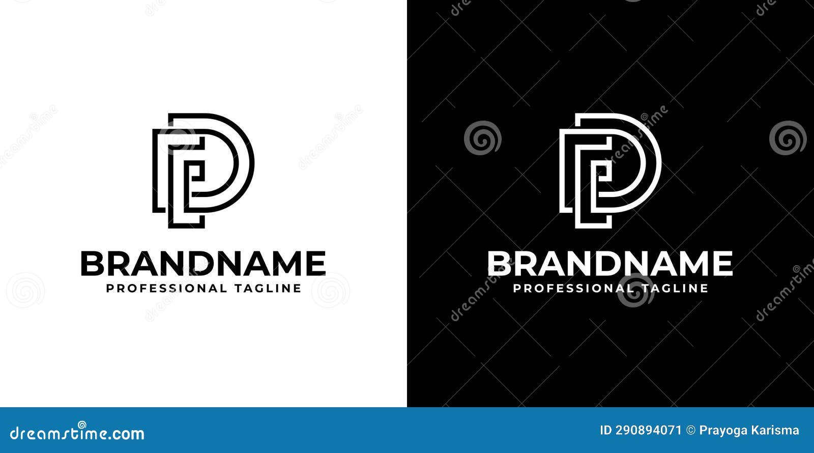 Letter DFL Monogram Logo, Sutable for Business with DFL, DLF, FLD, FDL ...