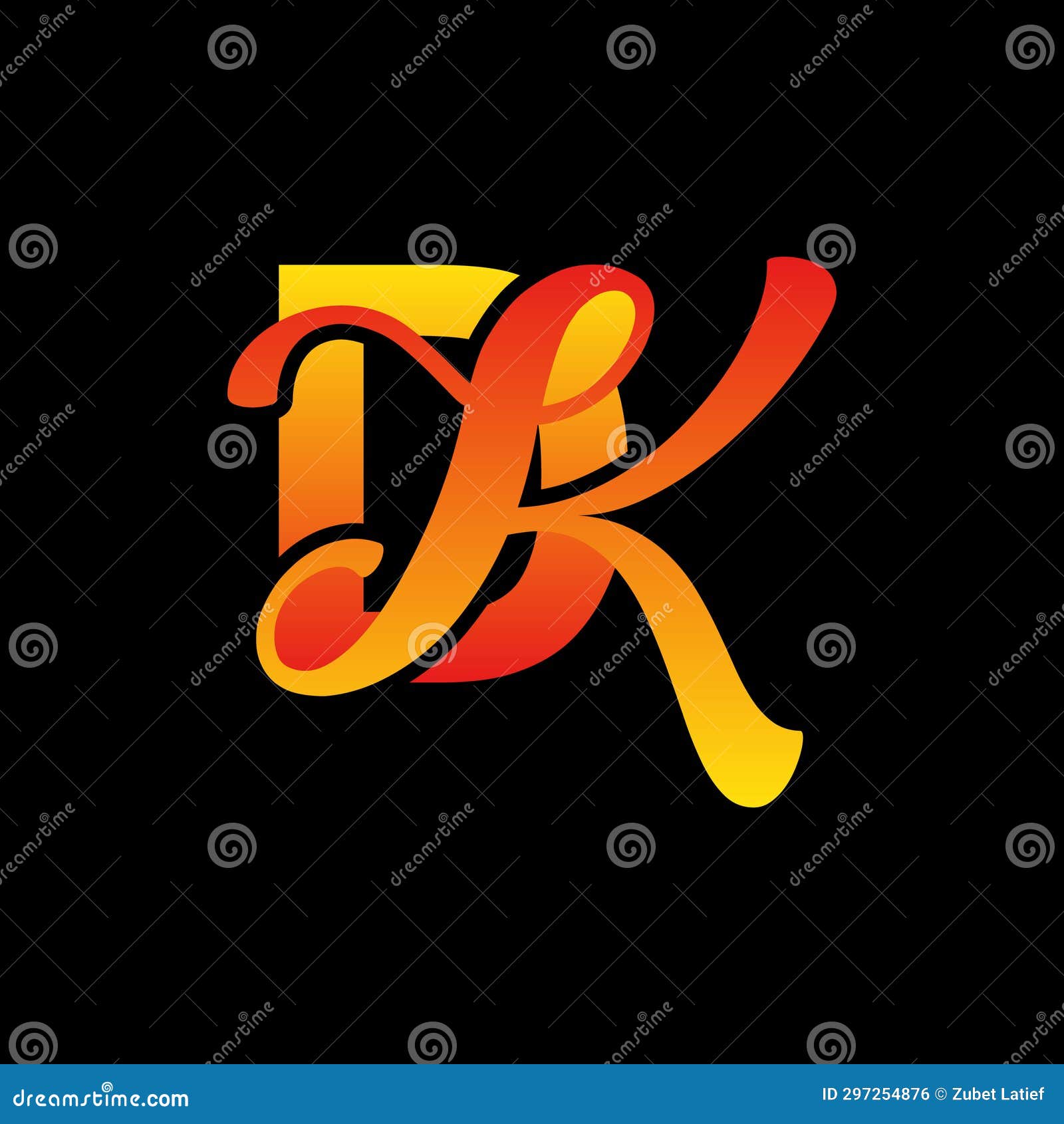 Letter DK Luxury Modern Monogram Logo Vector Design, Logo Initial ...